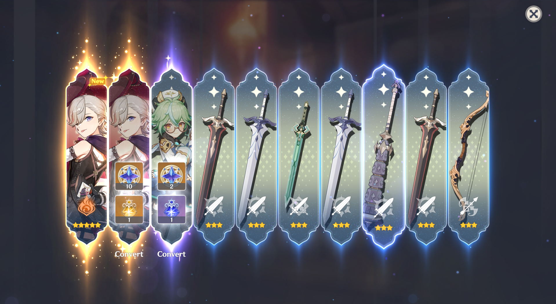 Lyney 10 pull Genshin Impact | HoYoLAB