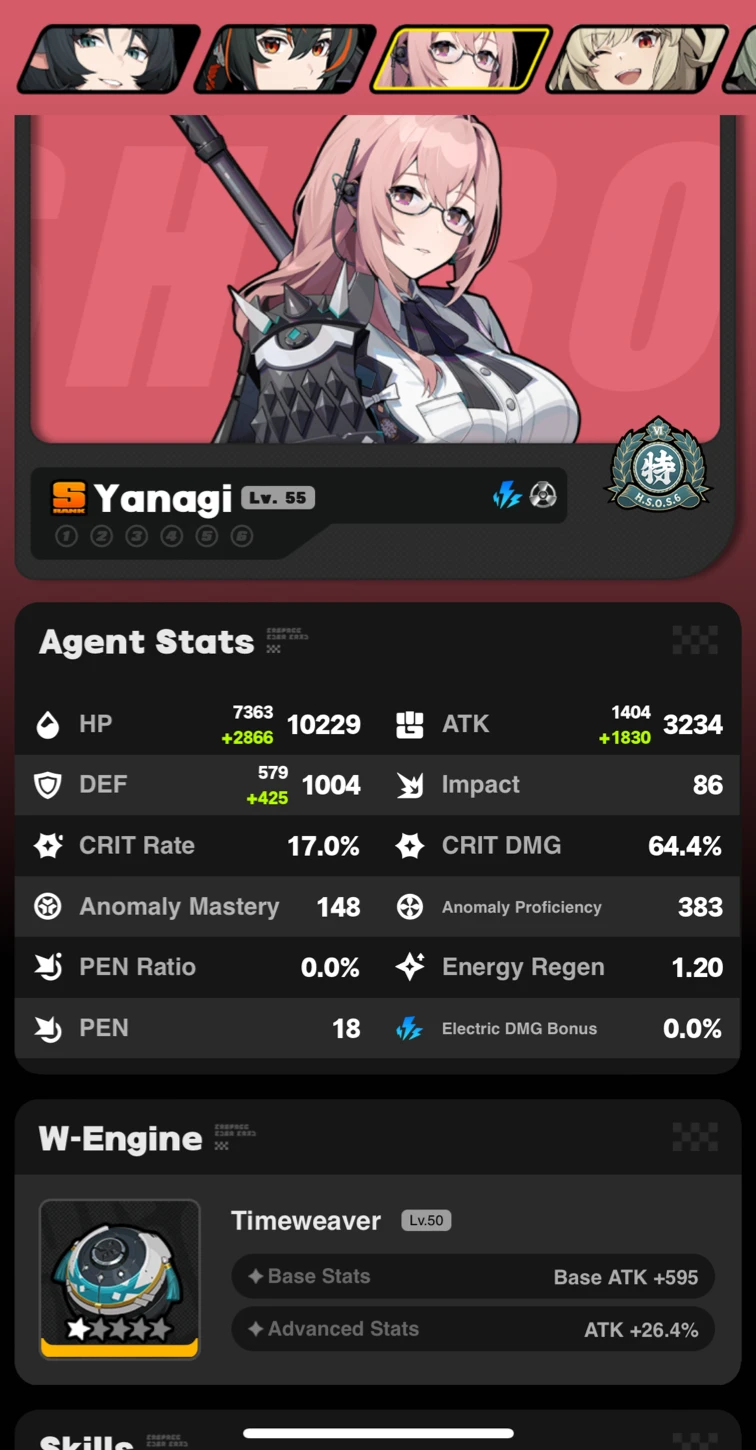 Rate my Yanagi build! Zenless Zone Zero | HoYoLAB