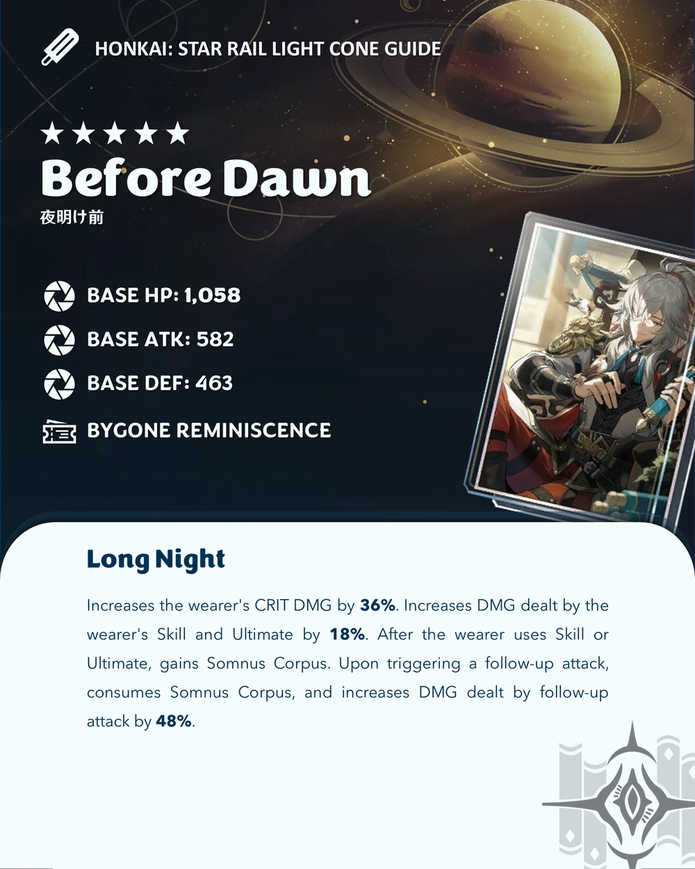 Before Dawn | Honkai: Star Rail Light Cone Guide Honkai: Star Rail ...