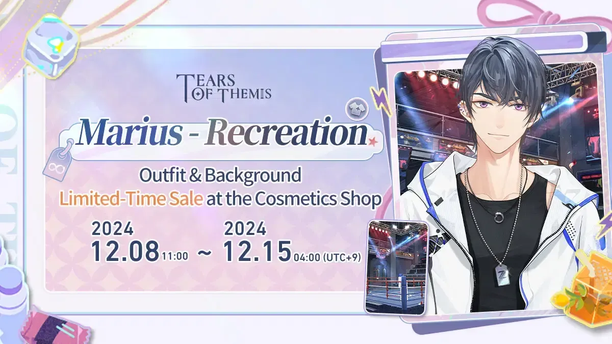 Marius - Recreation Outfit and Background Limited-Time Sale Tears of ...