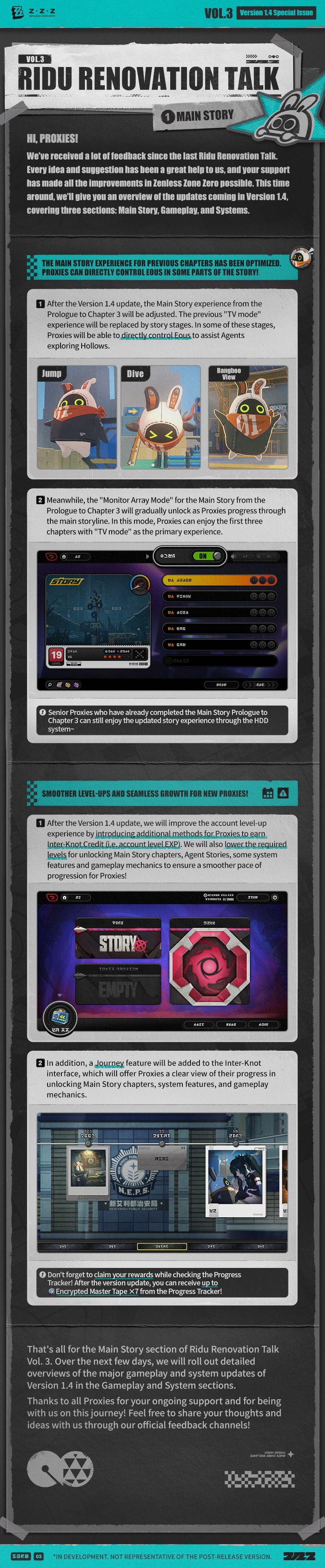 Ridu Renovation Talk Vol. 3 | Main Story Zenless Zone Zero | HoYoLAB