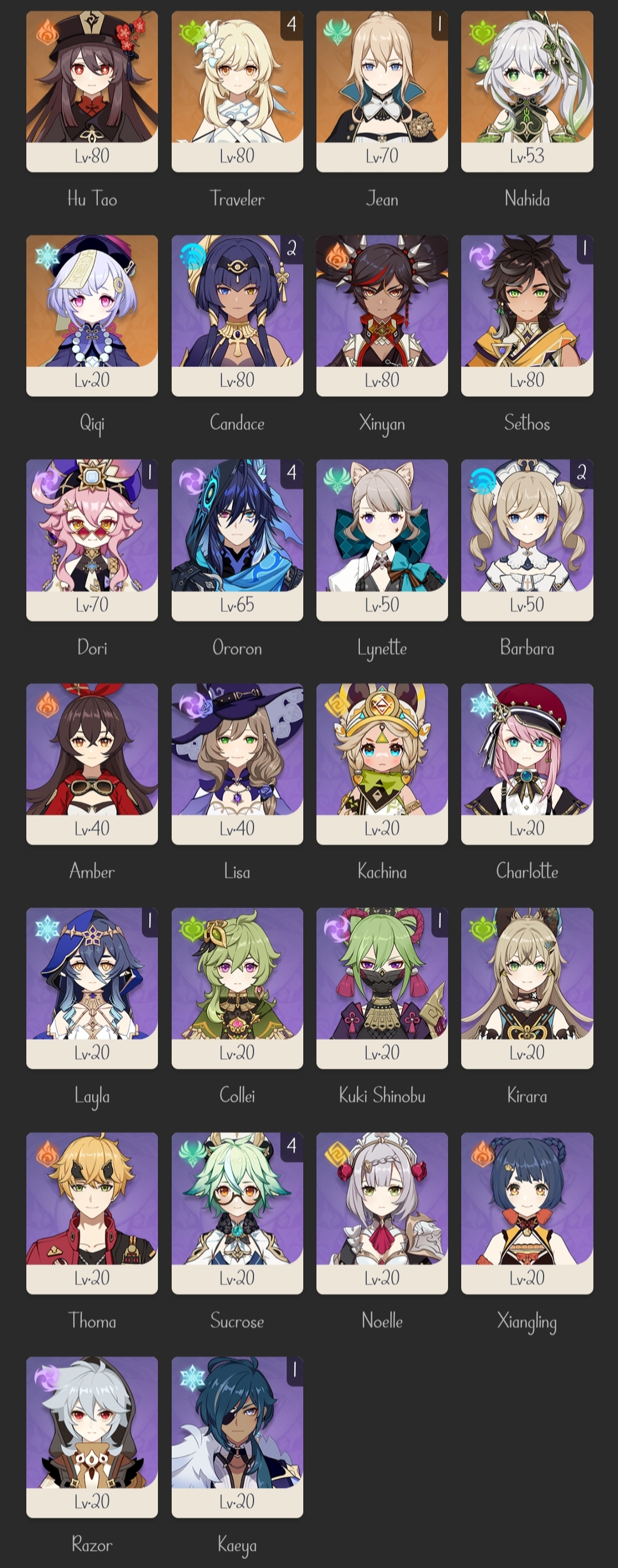 some help with team selection and character selection Genshin Impact ...