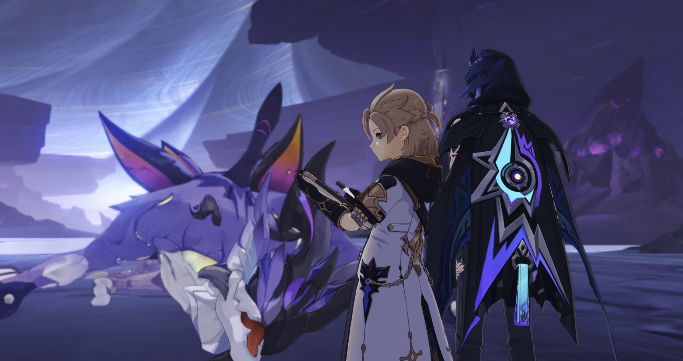 Natlan with albedo Genshin Impact | HoYoLAB