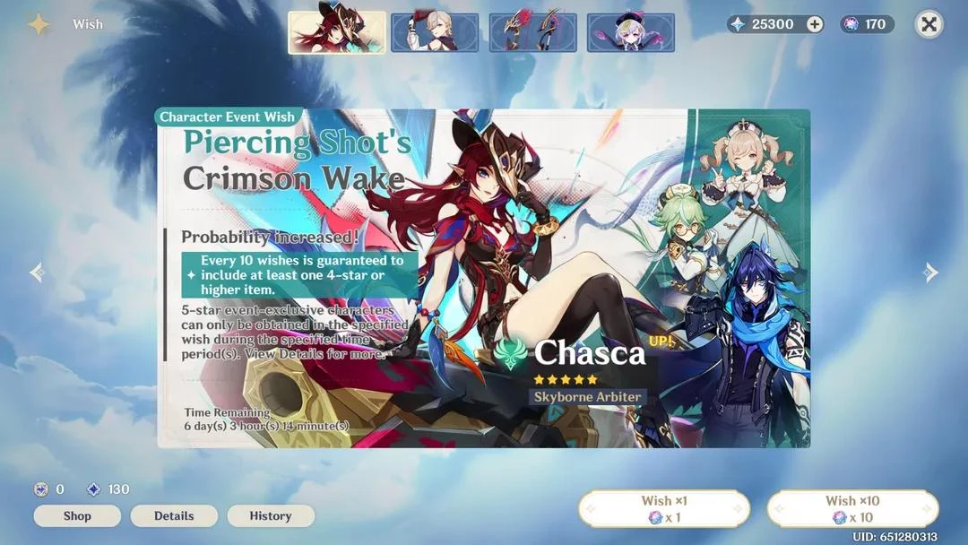 Saved Enough Primogems for Pyro Archon Mauvika. My favorite finally ...