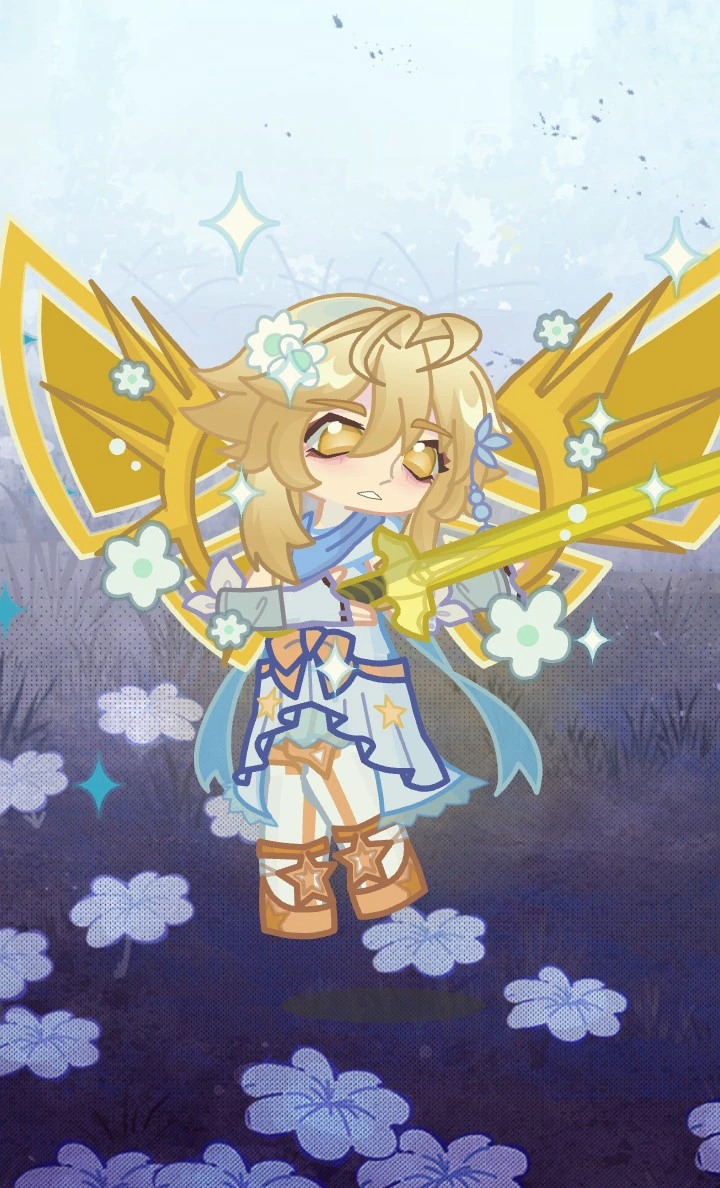 i made lumine in gacha life two😈😈😈 (ft my oc) Genshin Impact | HoYoLAB