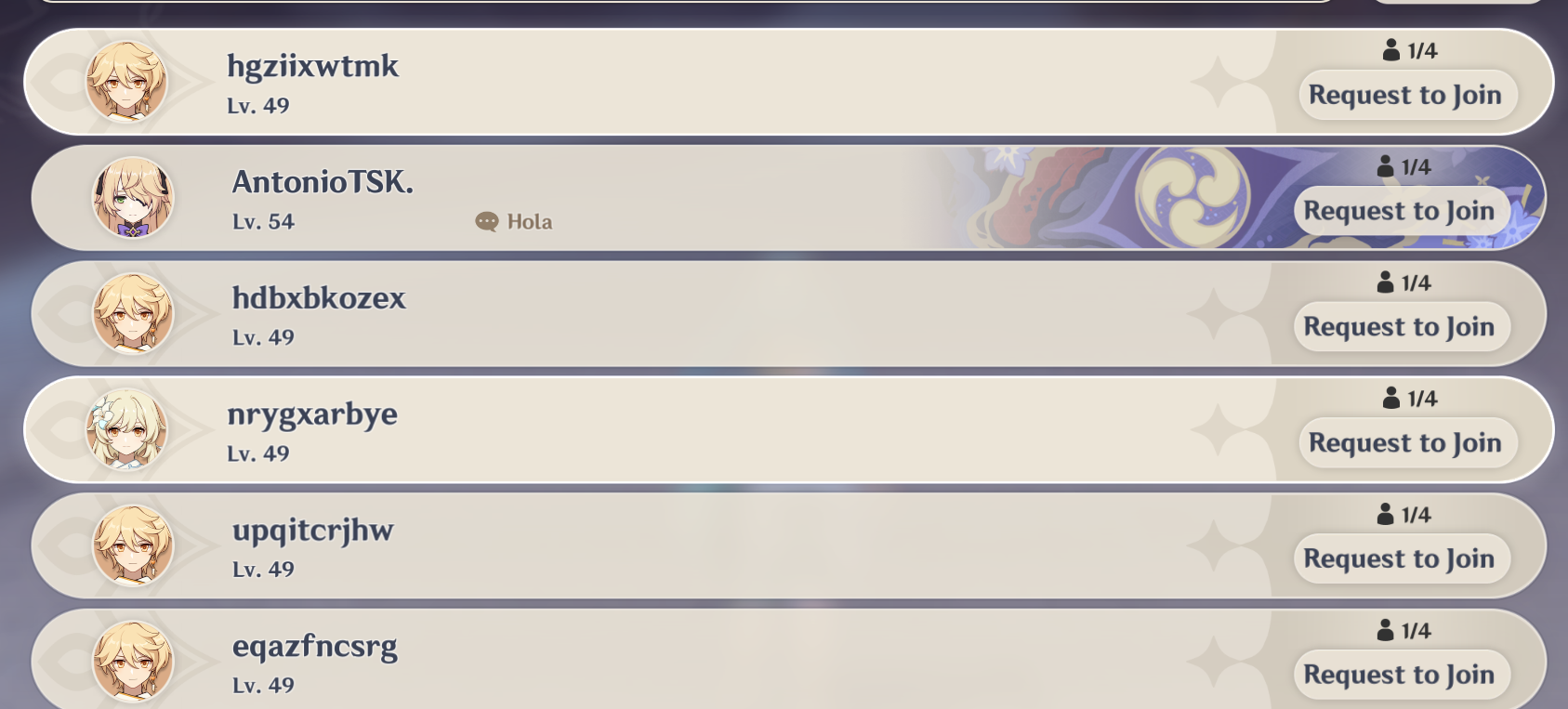 Bots in Co-Op Genshin Impact | HoYoLAB