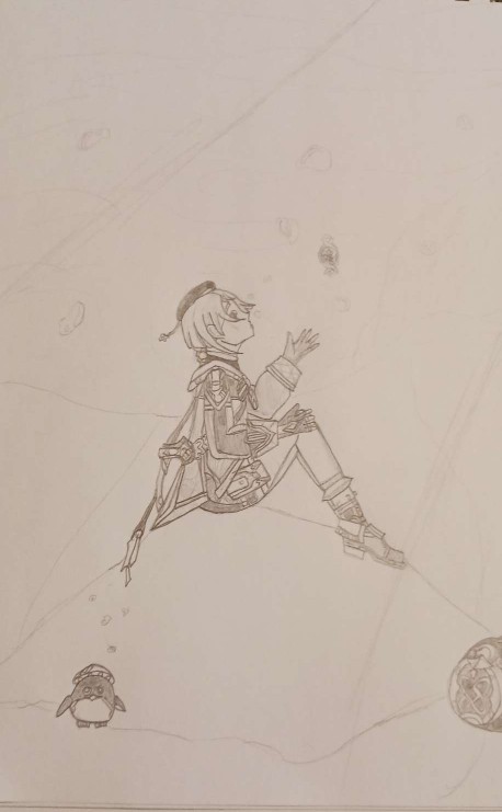 Freminet Drawing♡♡♡ Genshin Impact | HoYoLAB