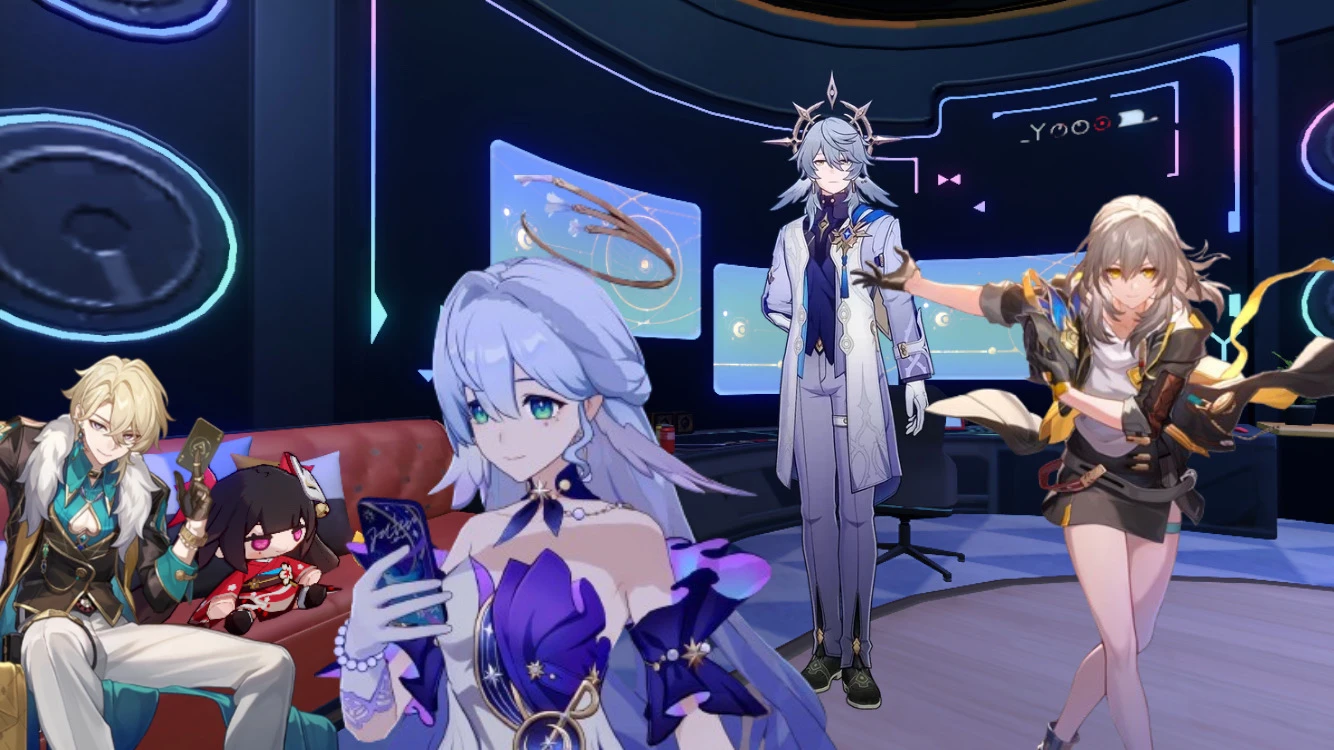 stelle shows of her room to her Sunday and others!! Honkai: Star Rail ...