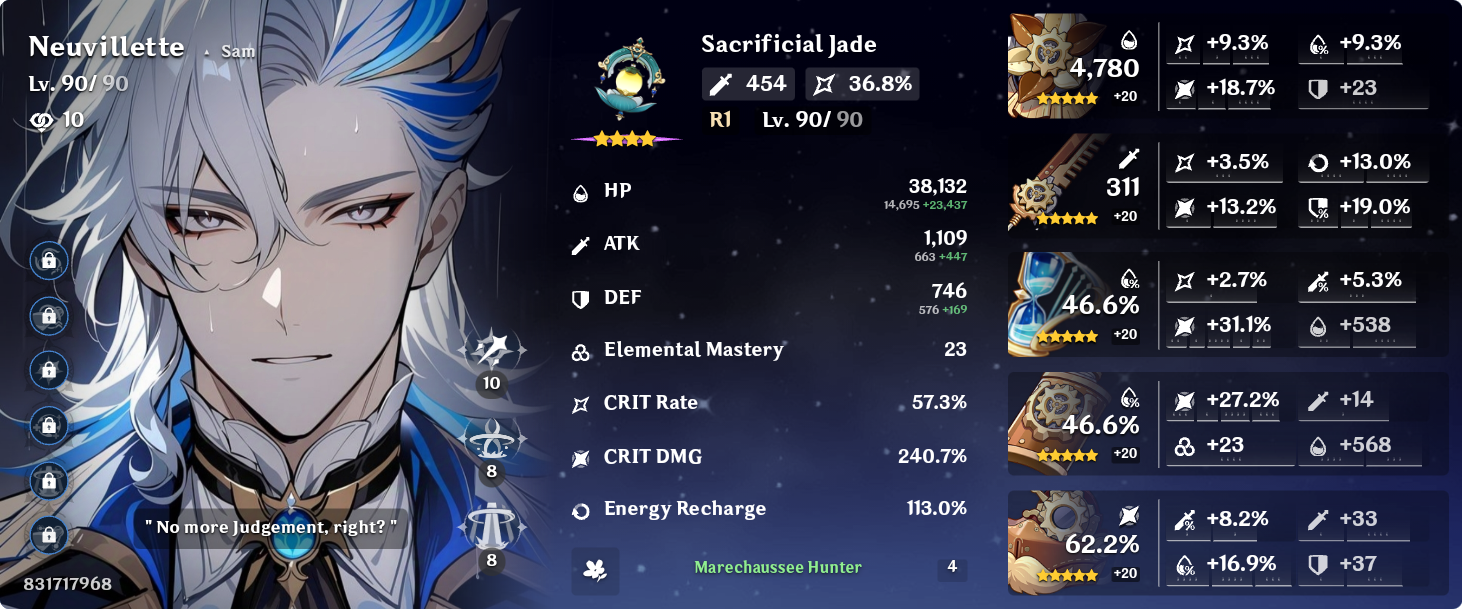 My Dragon Sovereign Build 🐉 Genshin Impact | HoYoLAB