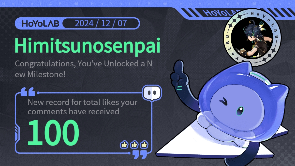 Thank you???? I guess??? (Basically me and HoyoLab rn) | HoYoLAB