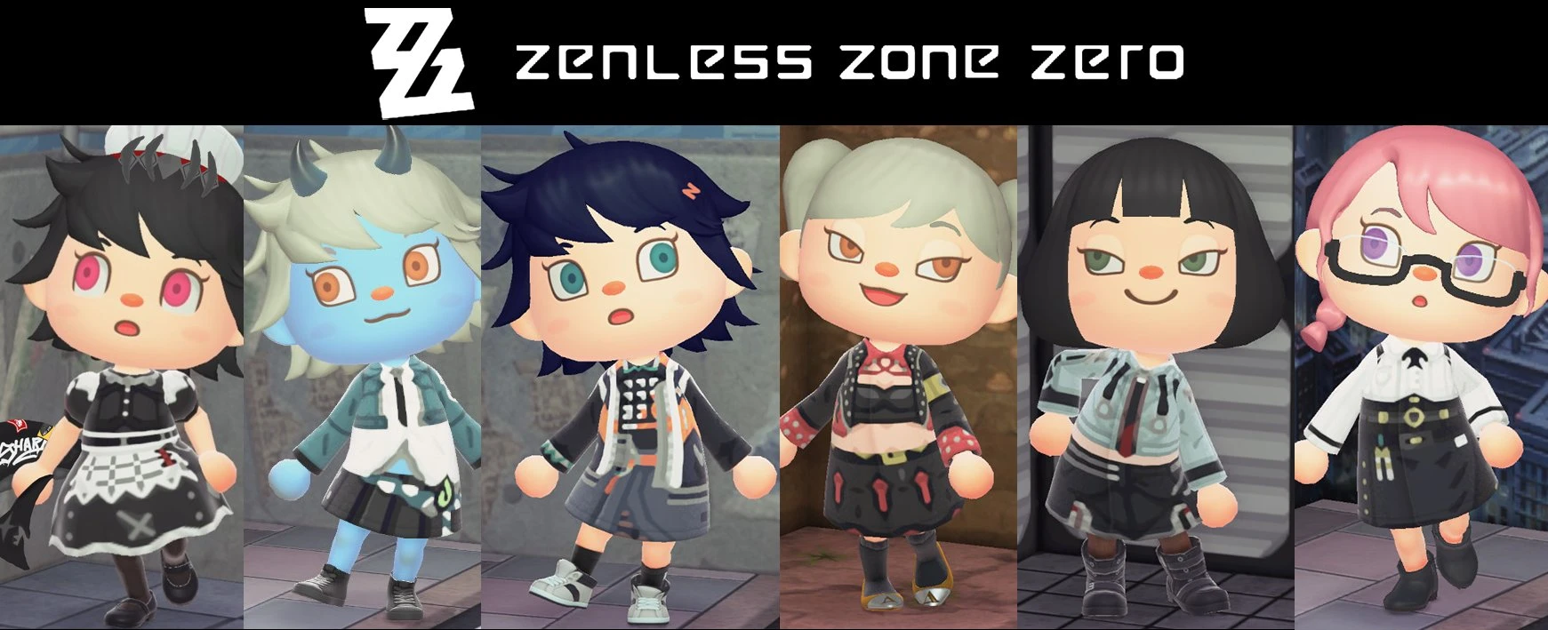 All 6 ZZZ Animal Crossing Designs Zenless Zone Zero | HoYoLAB