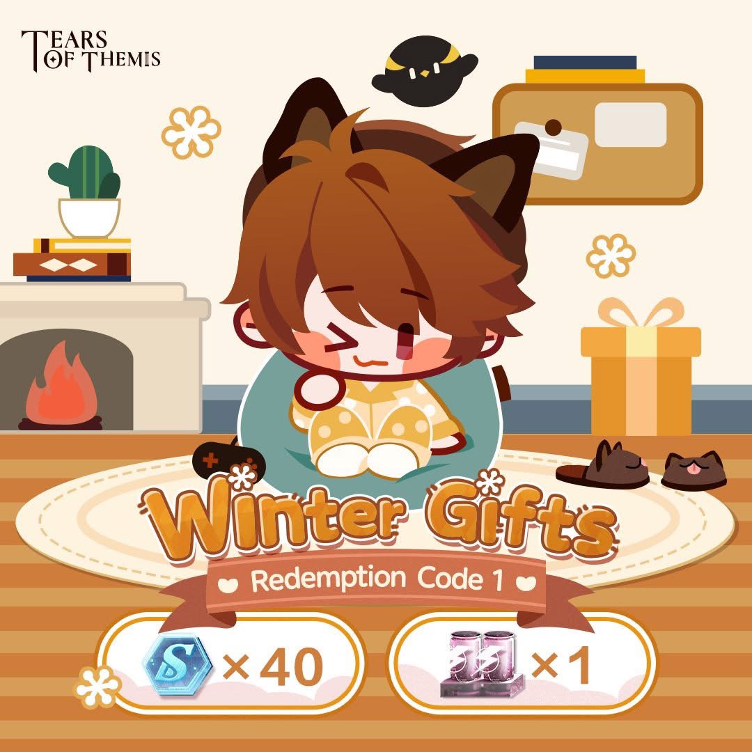 Winter Gifts Redemption Code 1-3BCHV1KLQU Tears of Themis | HoYoLAB