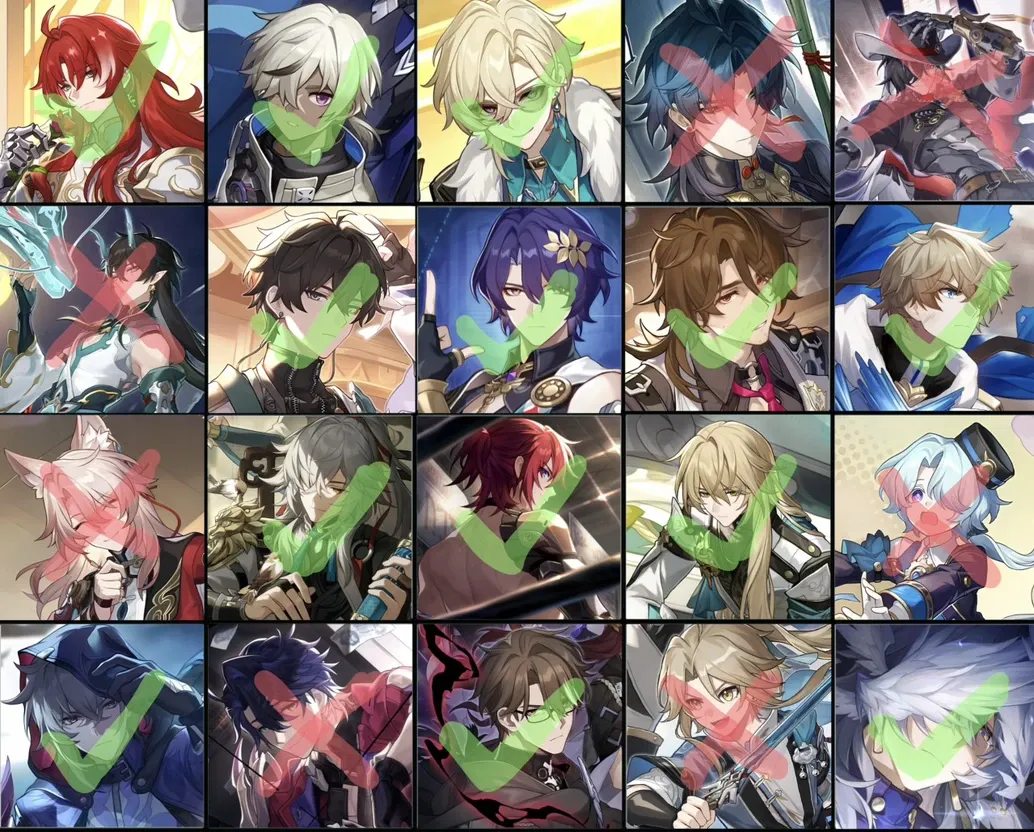 All male characters I have so far Honkai: Star Rail | HoYoLAB