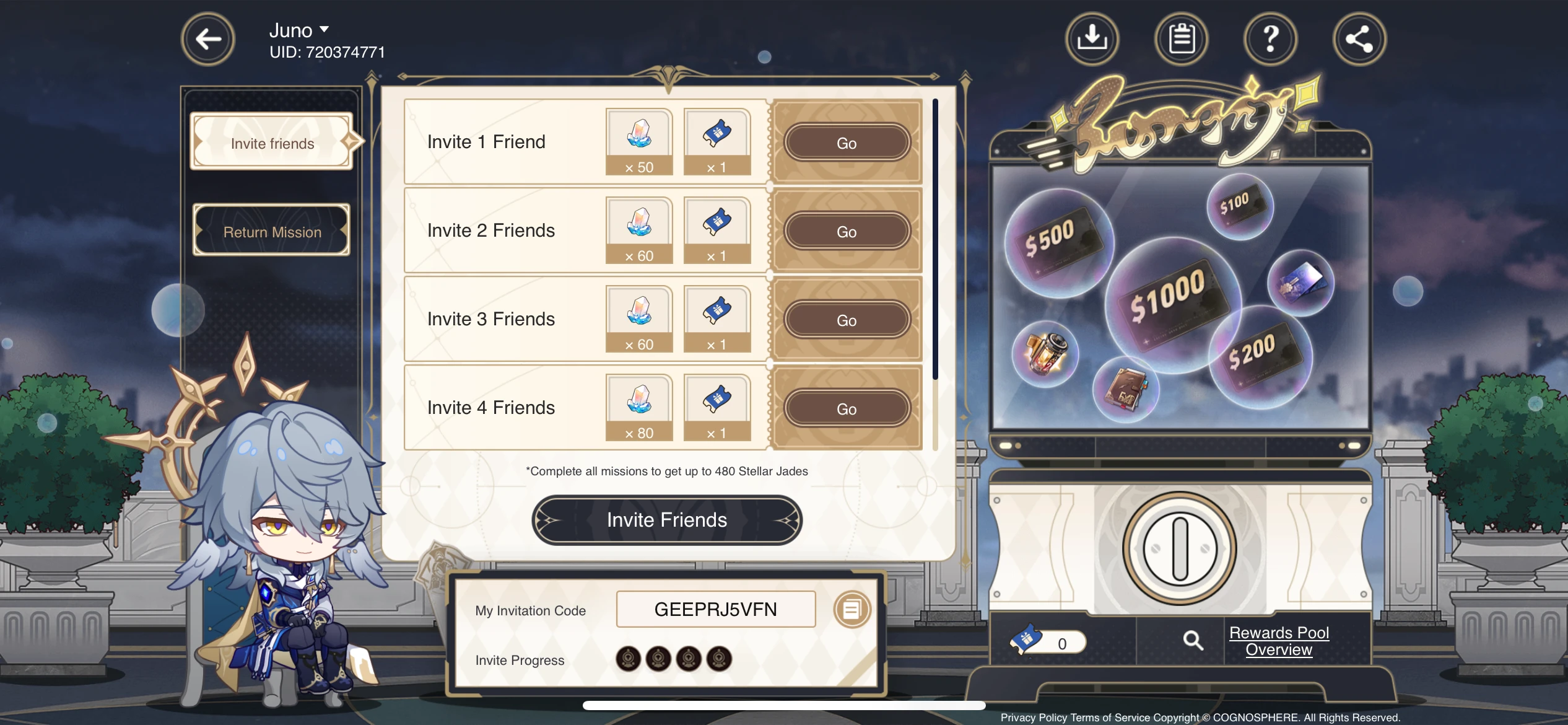 Is anyone willing to claim my code? Honkai: Star Rail | HoYoLAB