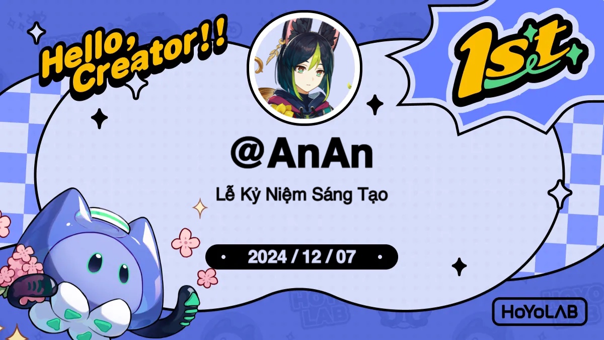 1st year being a creator on Hoyolab =D | HoYoLAB