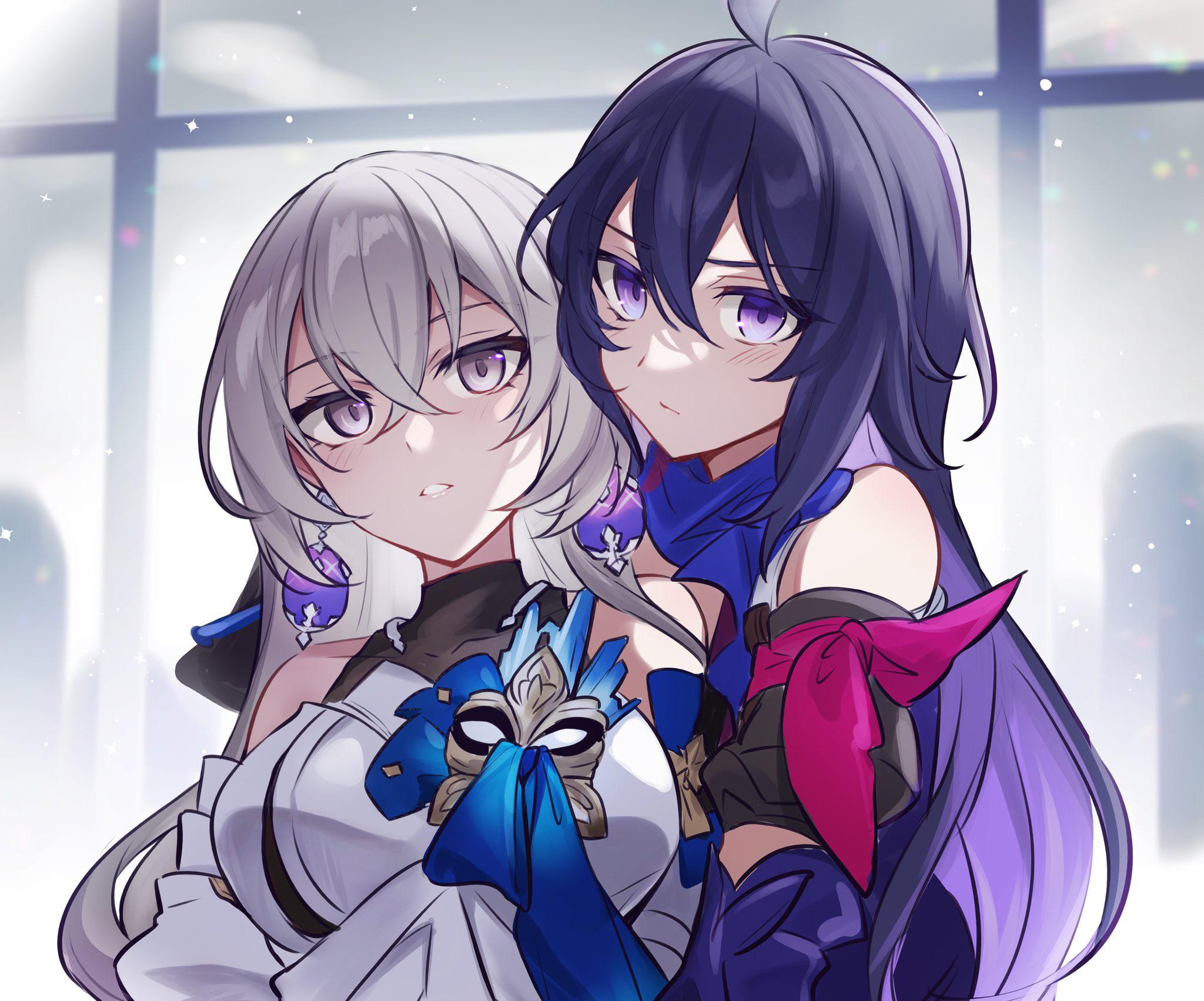 Gentle Hug Behind. (by: shiki1230) Honkai: Star Rail | HoYoLAB