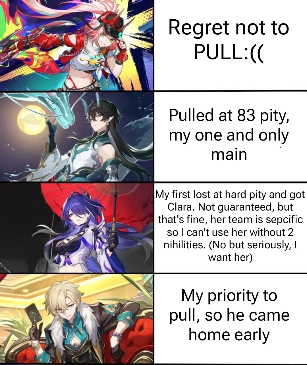 MY PULLING PLANS (2.6 & 2.7) Honkai: Star Rail | HoYoLAB