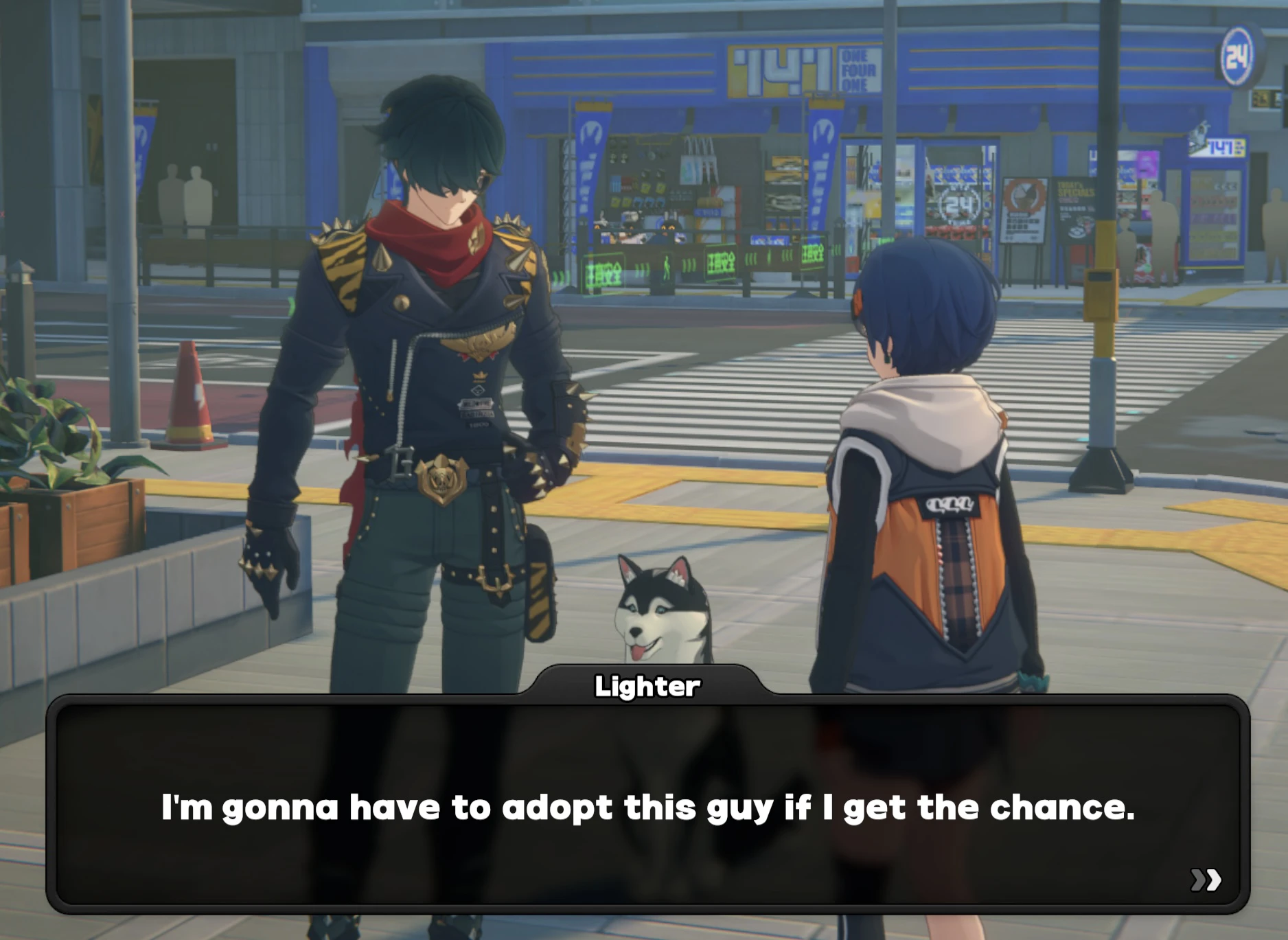 Lighter is a dog person Zenless Zone Zero | HoYoLAB