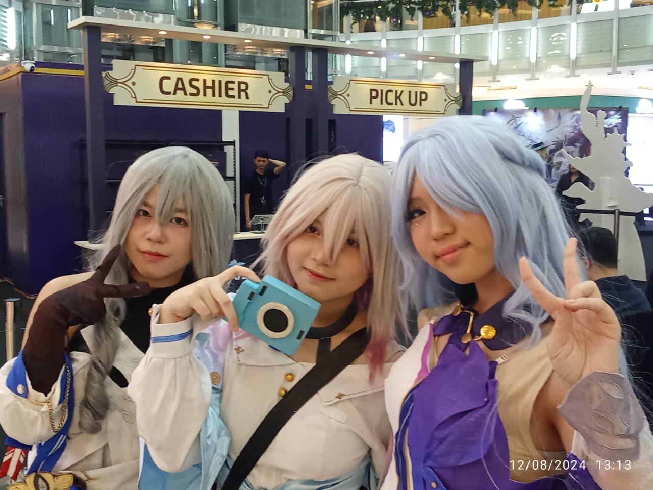 Beautiful Bronya,Robin,And March 7Th Cosplayers At Mall Artha Gading ...