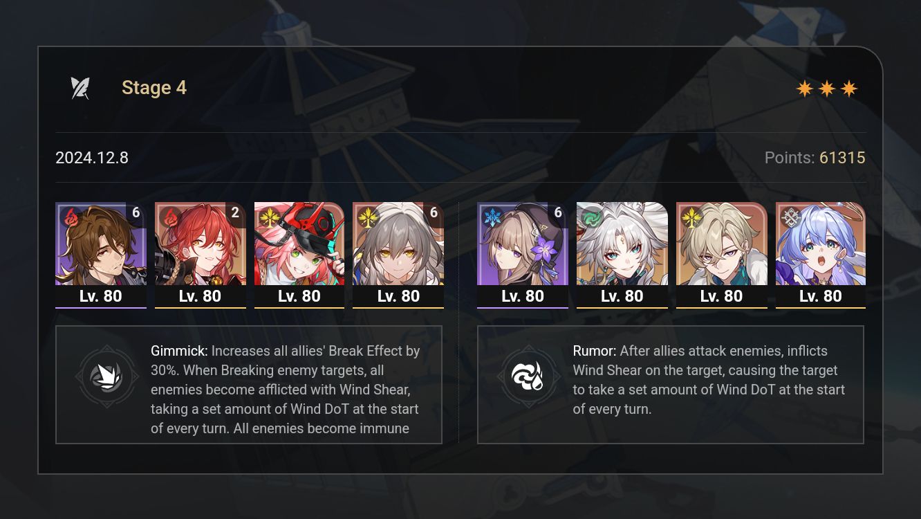 Rappa and Fiexiao team all stars!!! 😊 Honkai: Star Rail | HoYoLAB