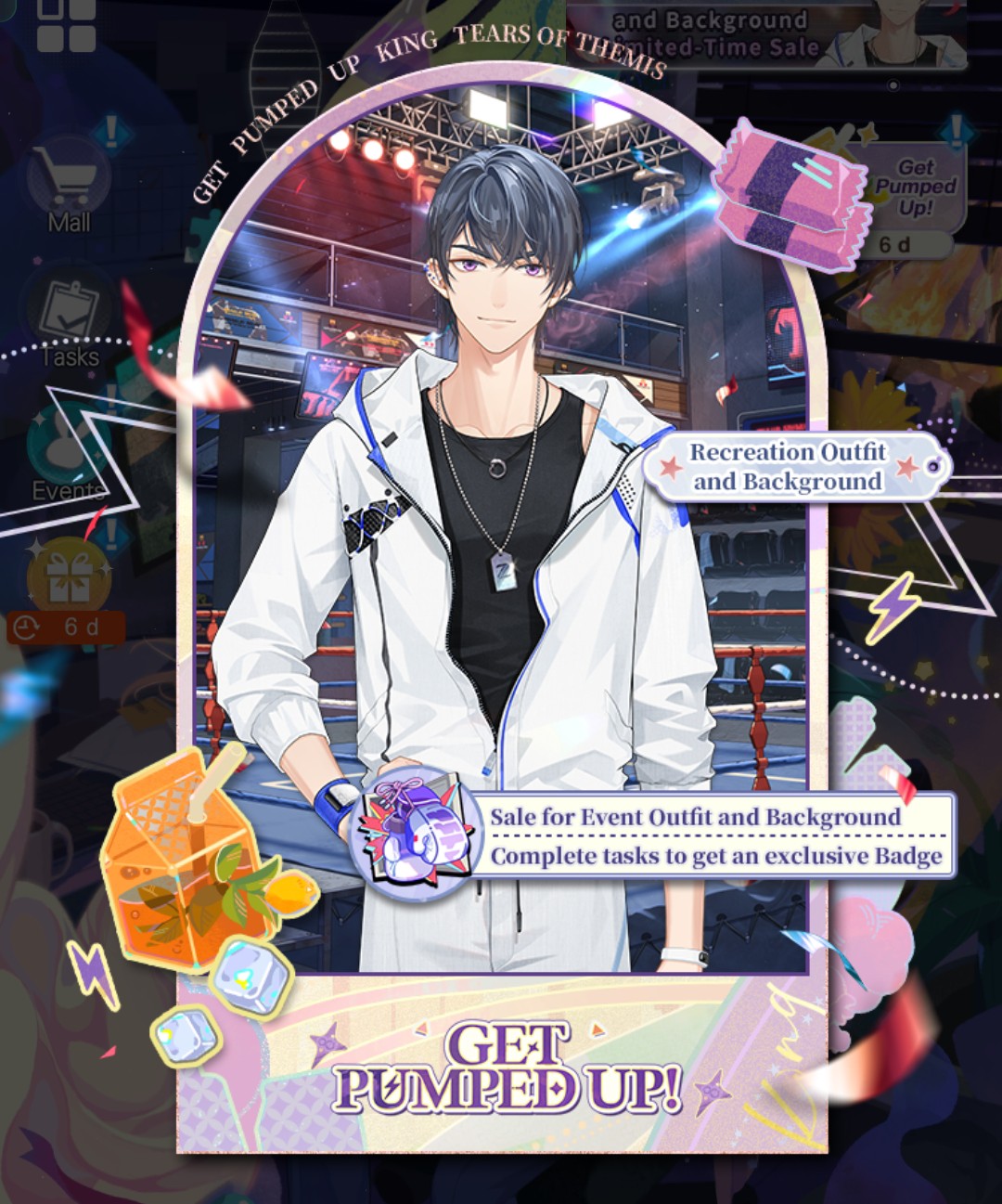 Kyaaa~ Chibi Marius pushing the cart back and forth is so CUTEEEEE!!! 😚 ...