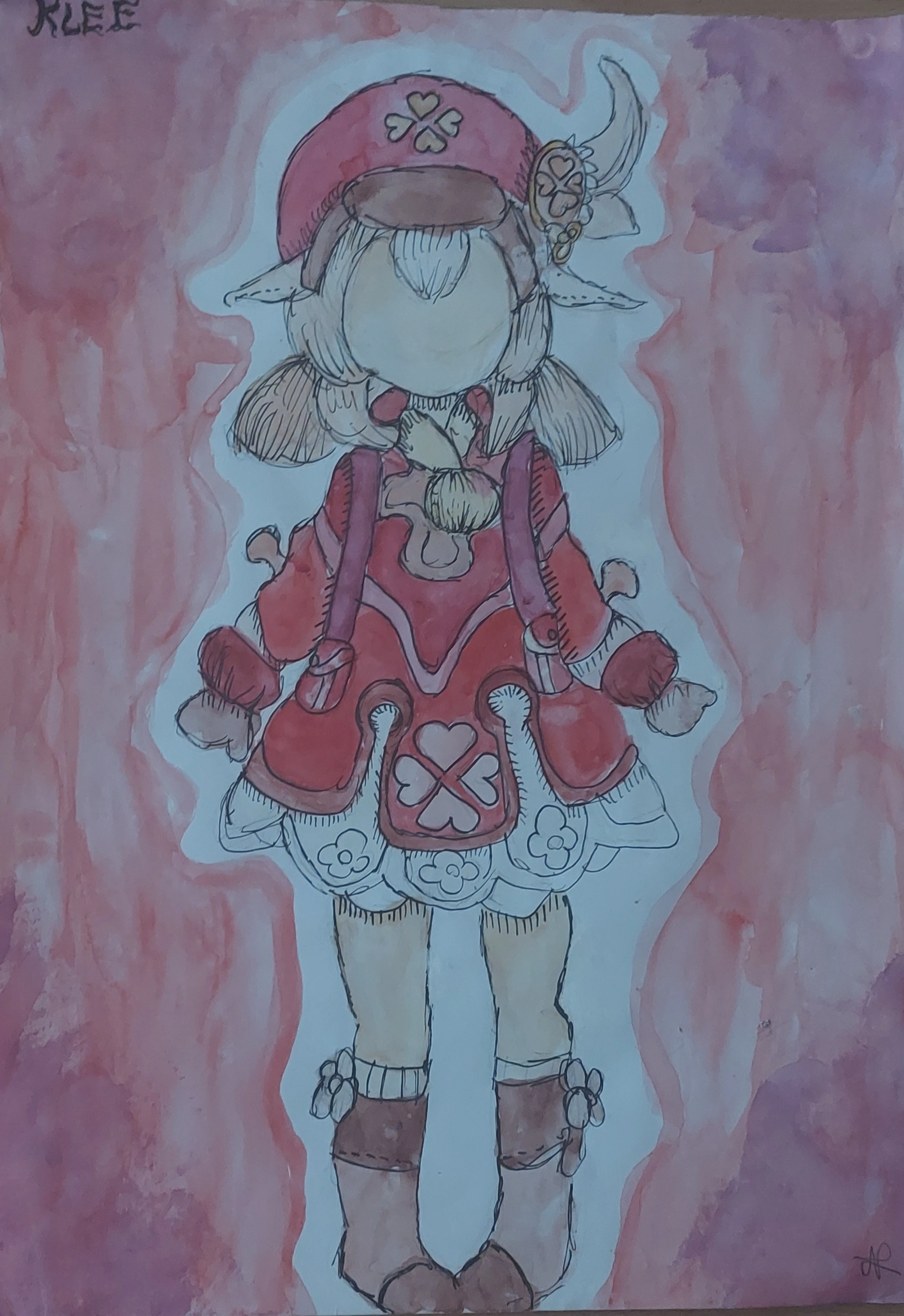 Klee drawing ️‍🔥😢 Genshin Impact | HoYoLAB