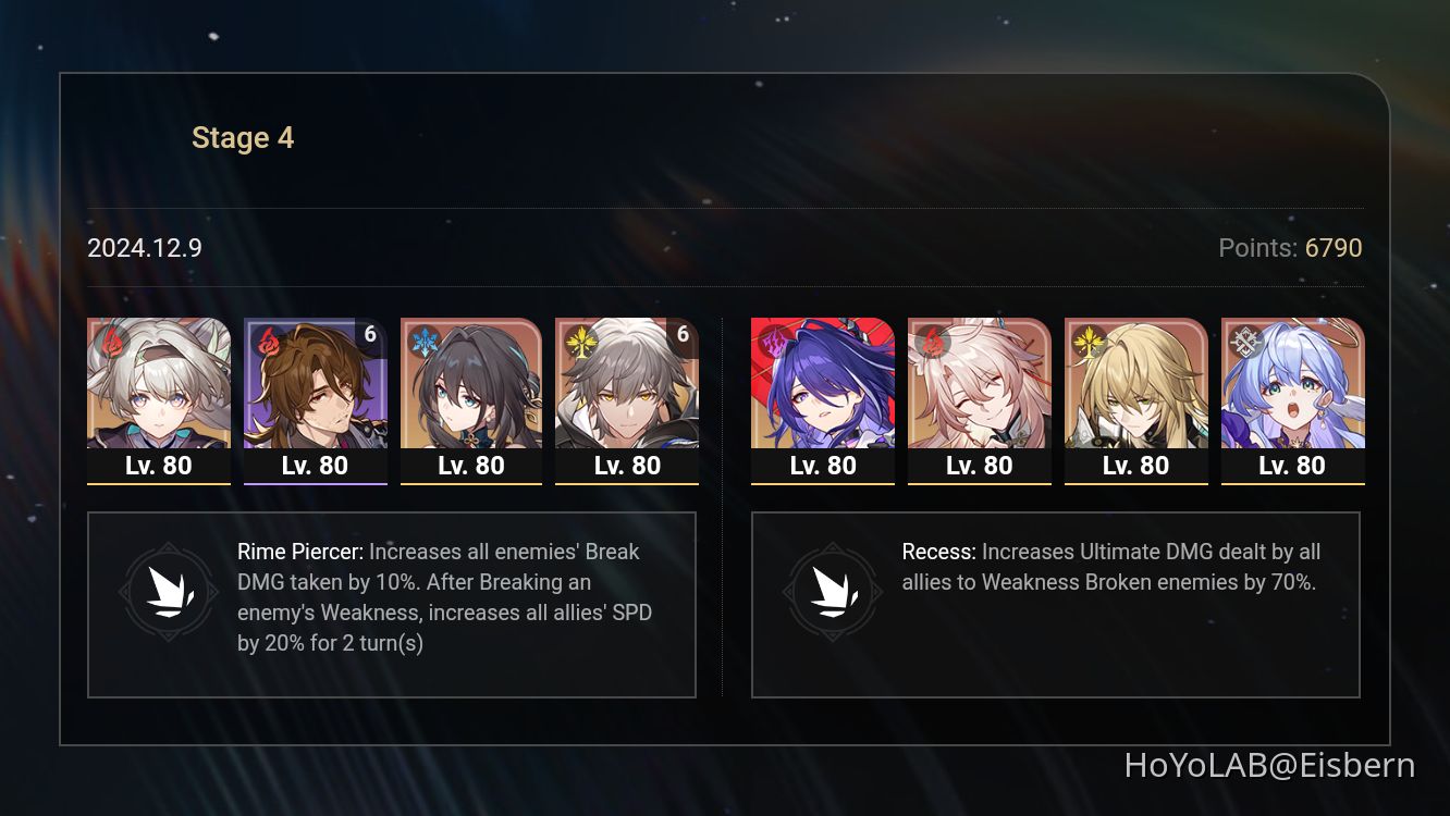 [AS v2.7] Stellaron Hunter & Self-Annihilator x Halovian Singer comps ...