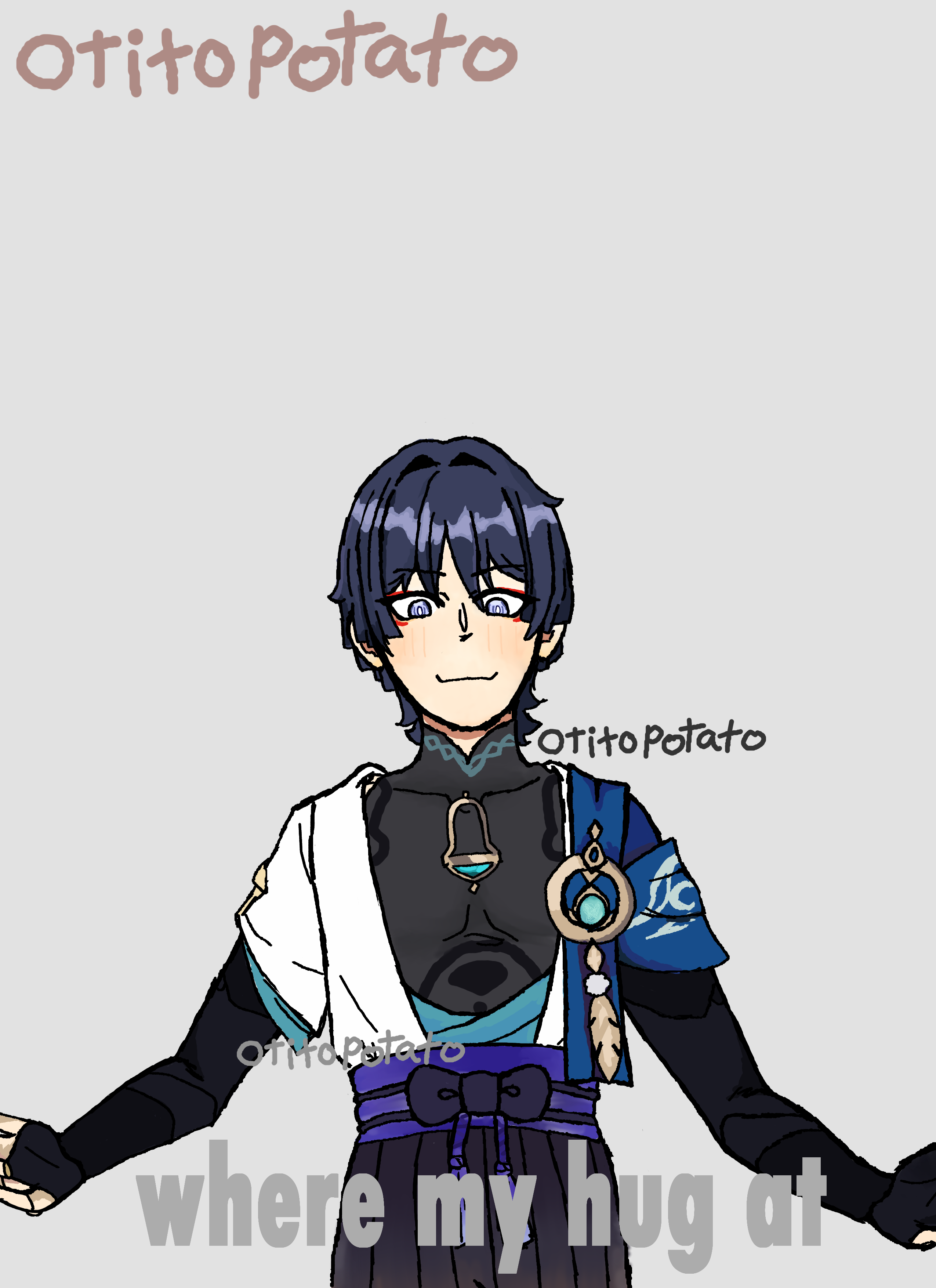 Where My Hug At-Scara Drawing Genshin Impact | HoYoLAB