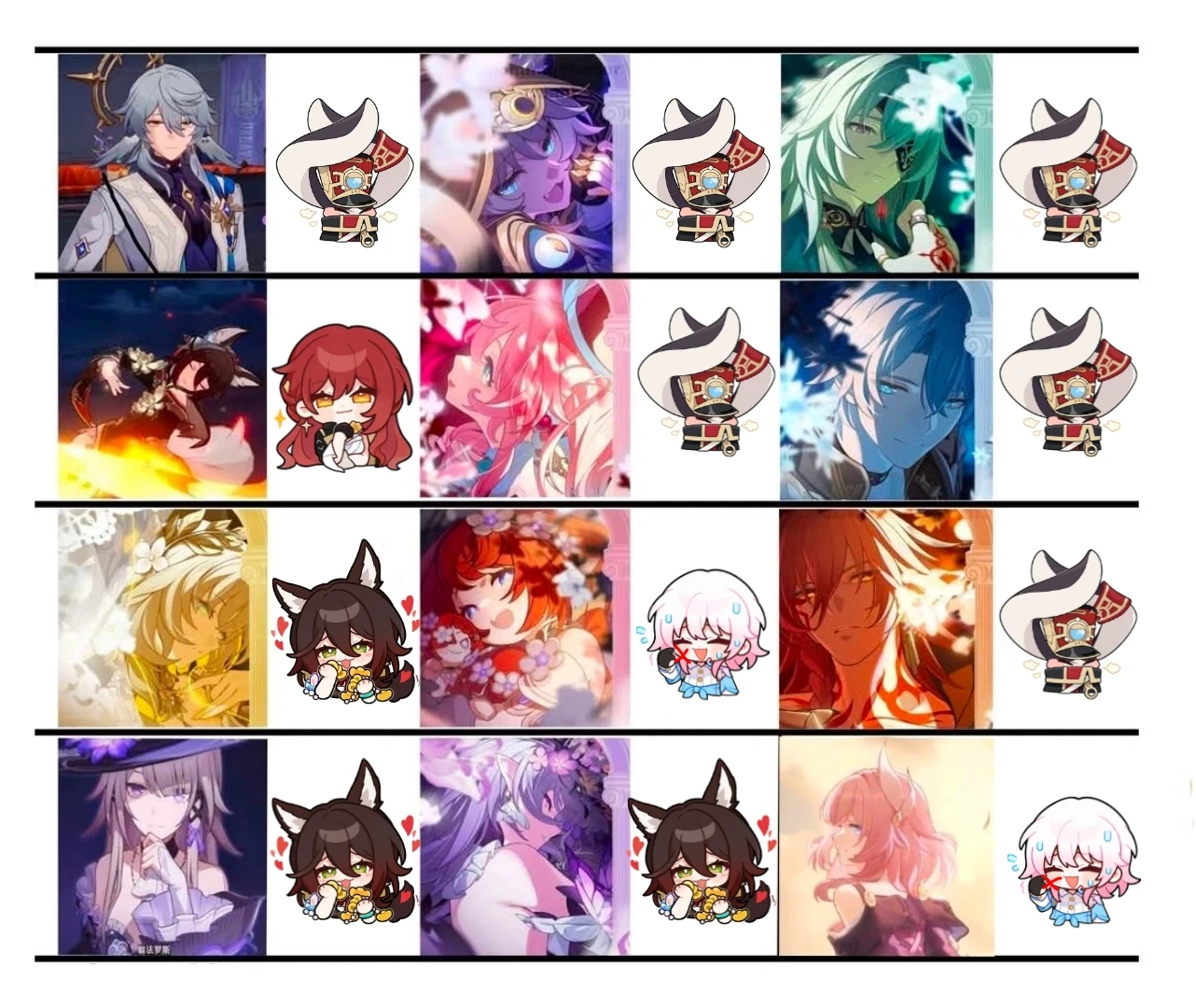 Future pulls (I might change it) Honkai: Star Rail | HoYoLAB