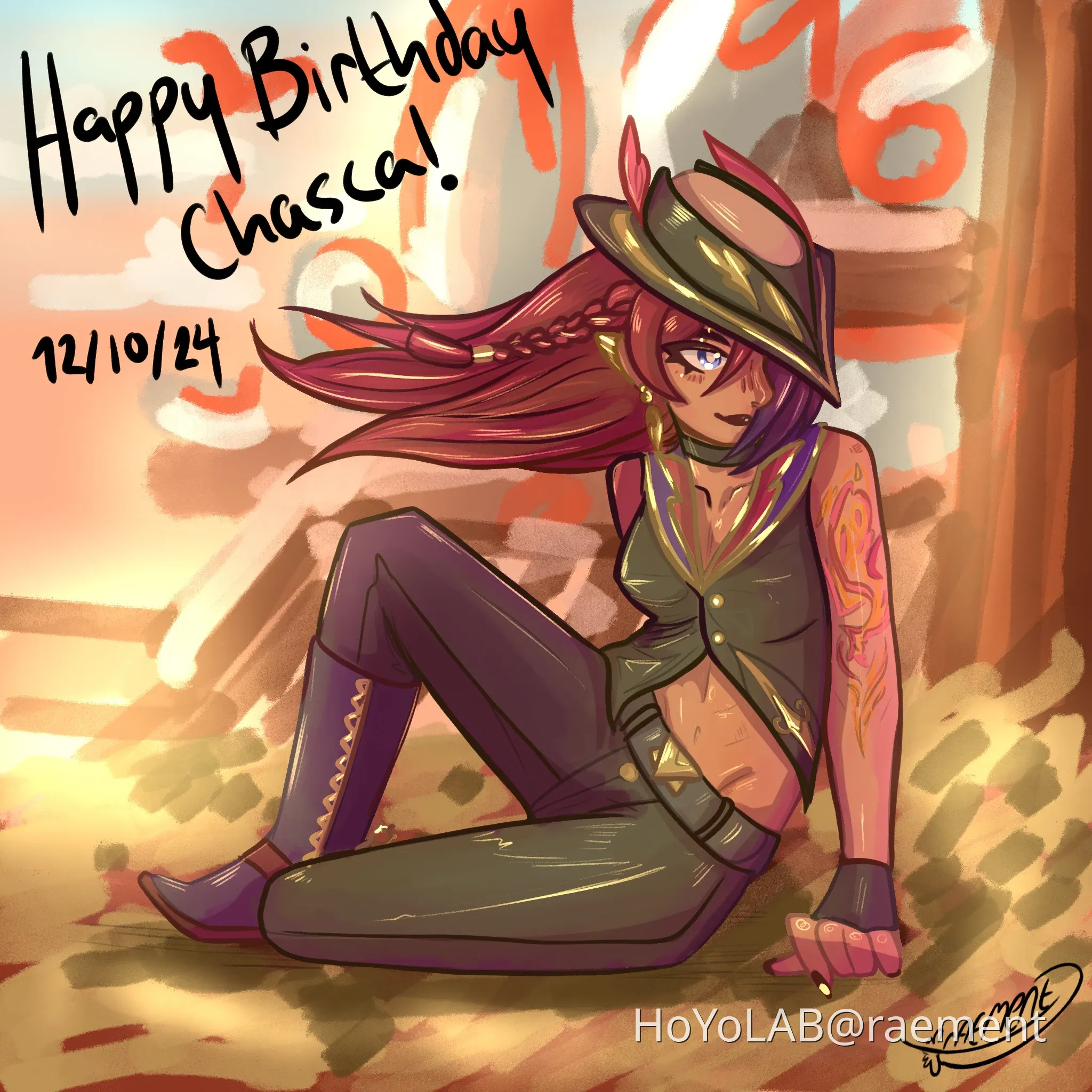 Happy Birthday Chasca! Genshin Impact | HoYoLAB