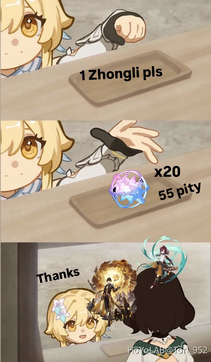 How my pulls went Genshin Impact | HoYoLAB