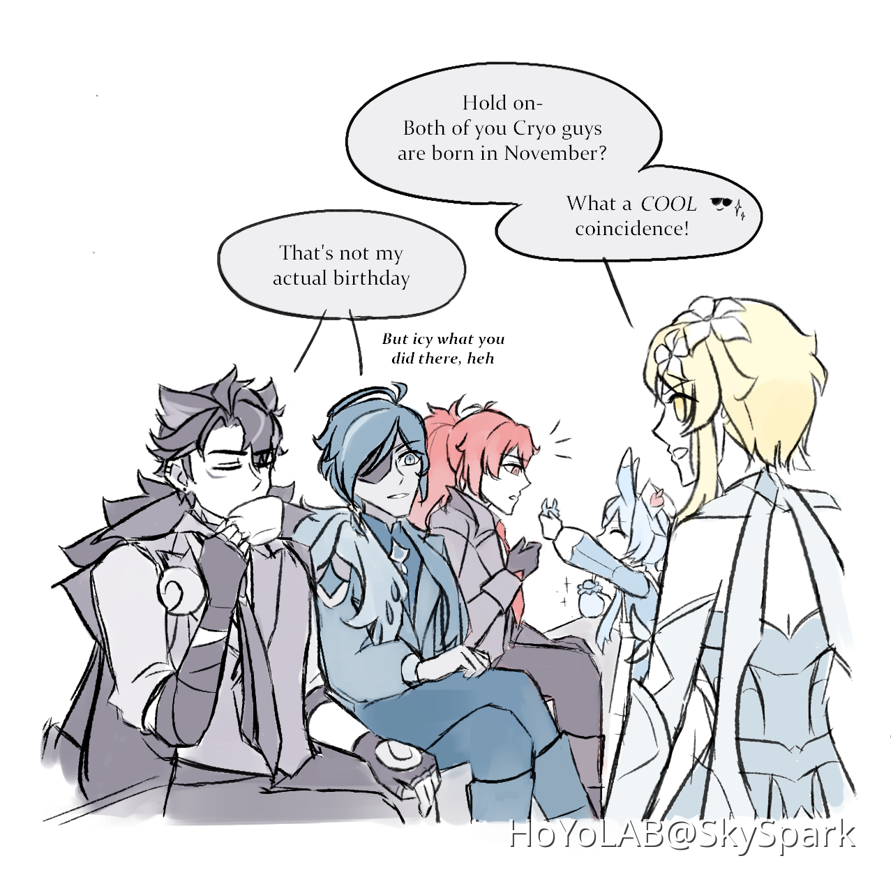 Cryo man birthday Genshin Impact | HoYoLAB