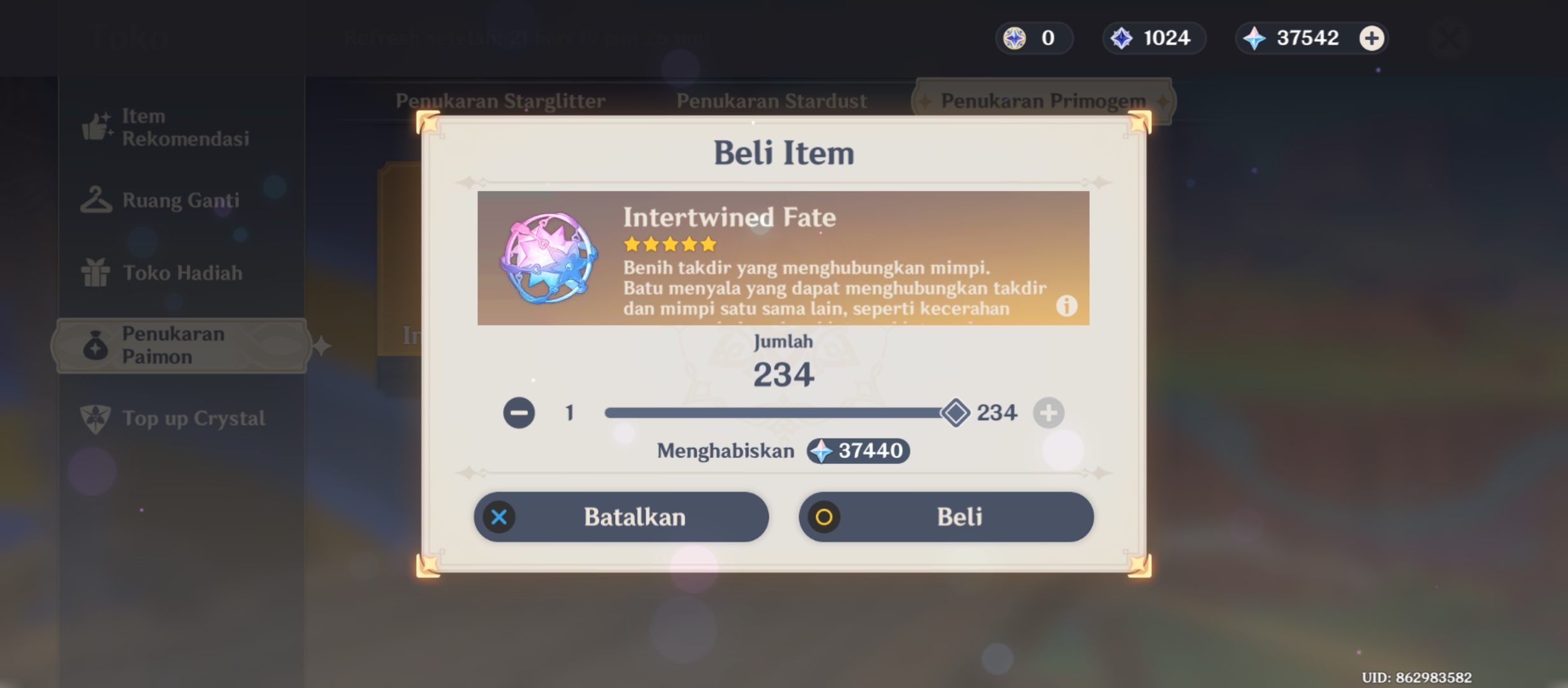 Do'a in gaes ya, semoga dapet neuvi sign plus c1 nya🙏🏻 Genshin Impact ...