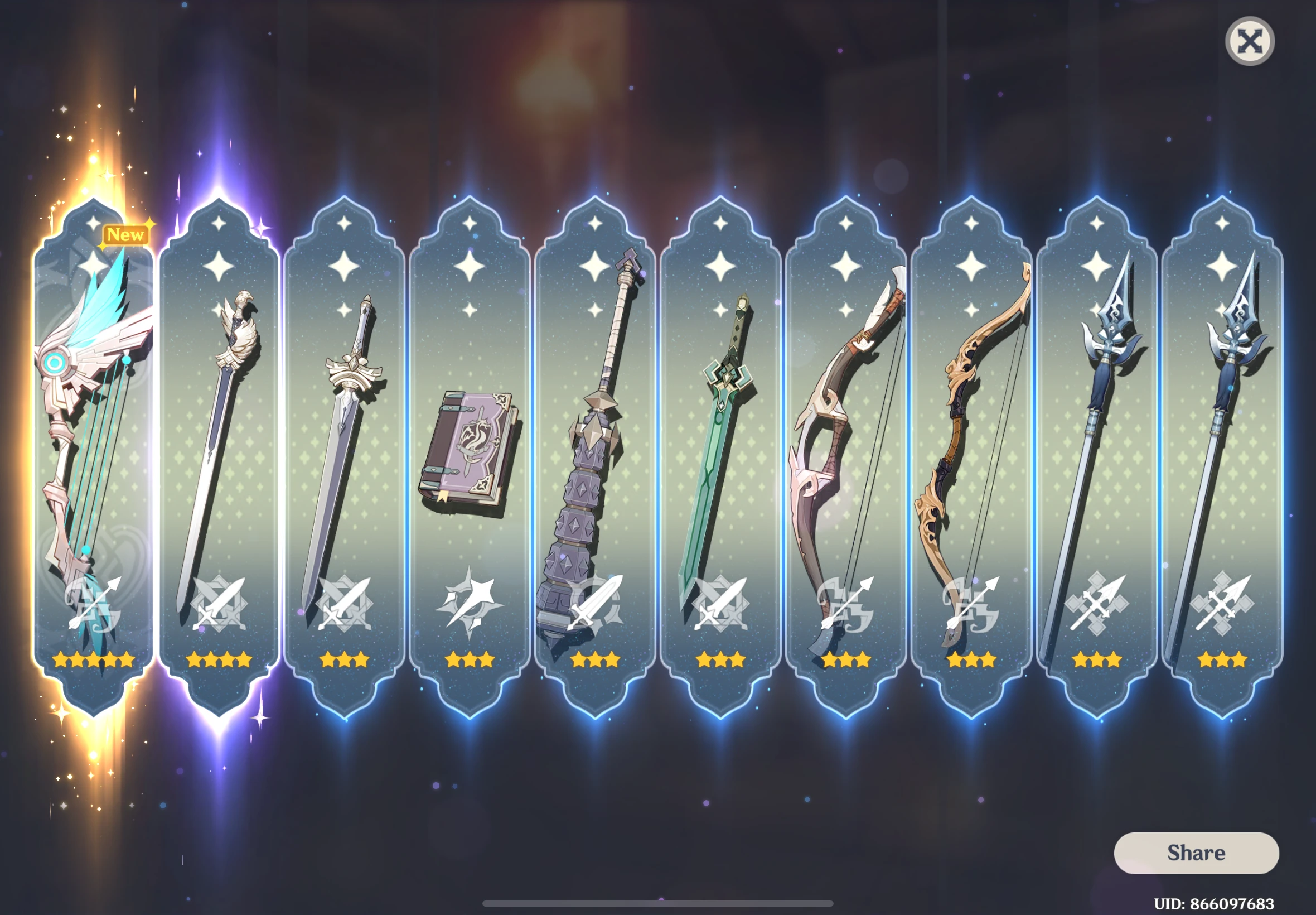 Neuvillette weapon pulls! Genshin Impact | HoYoLAB