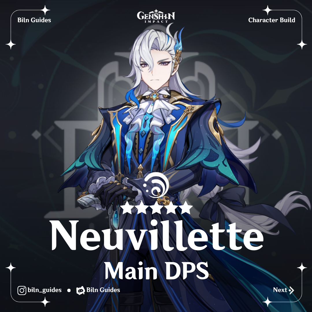 (5.2) Neuvillettte Build Guide as Main DPS Genshin Impact | HoYoLAB
