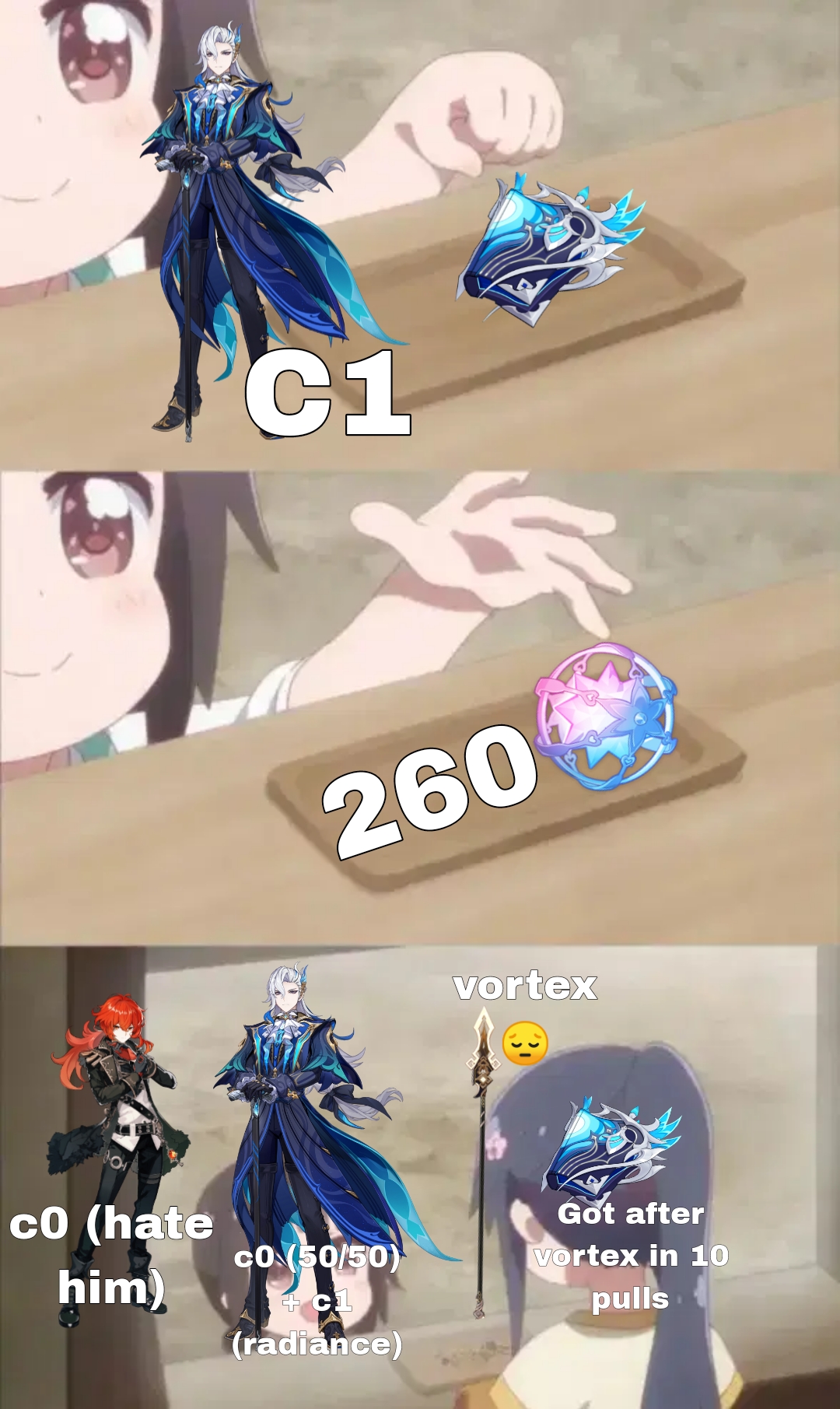 How my pulls went Genshin Impact | HoYoLAB