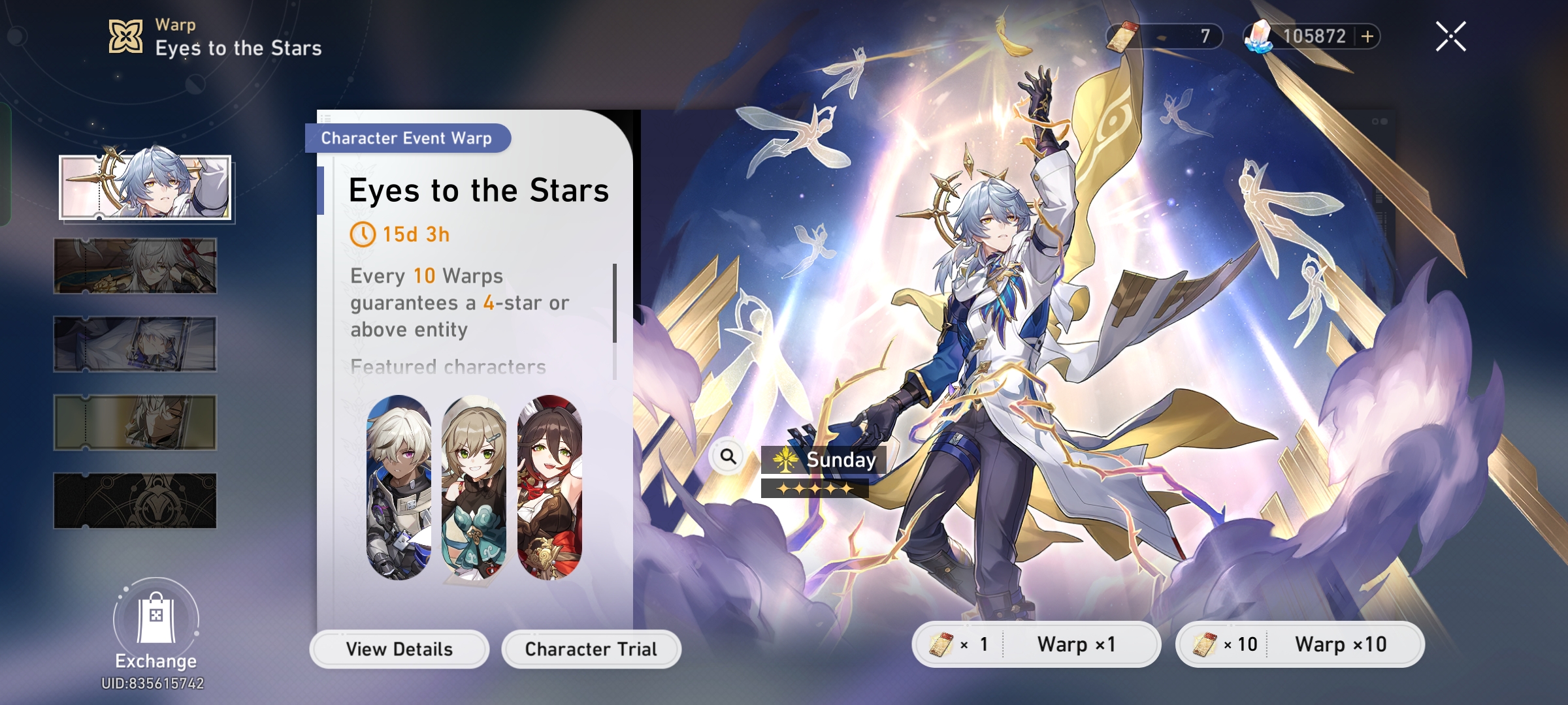 Day 143 - Saving for Fate Collab Honkai: Star Rail | HoYoLAB