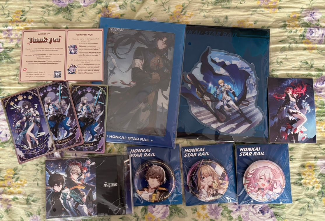 hsr merch haul! Honkai: Star Rail | HoYoLAB
