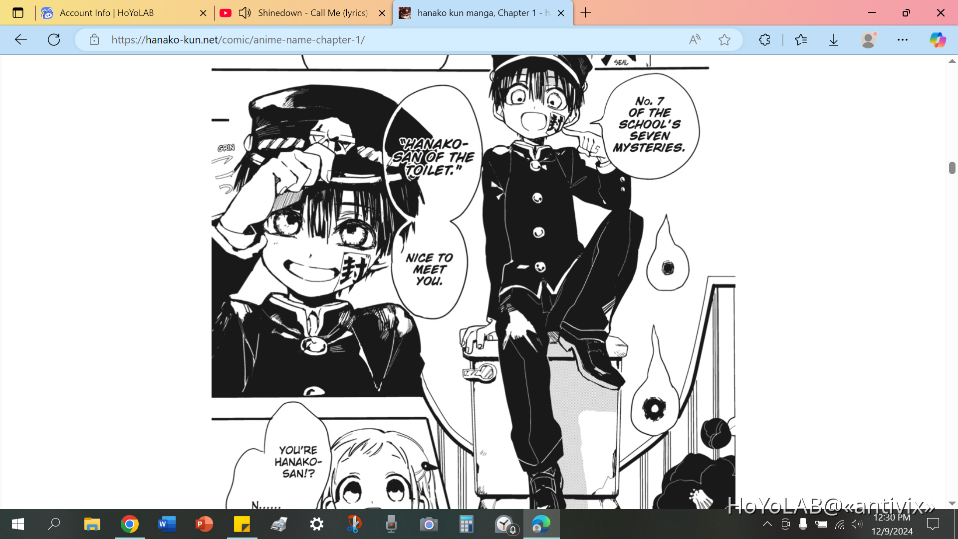 can we please talk about the trans coding of Hanako-Kun? (discussion post) (contains spoilers ...