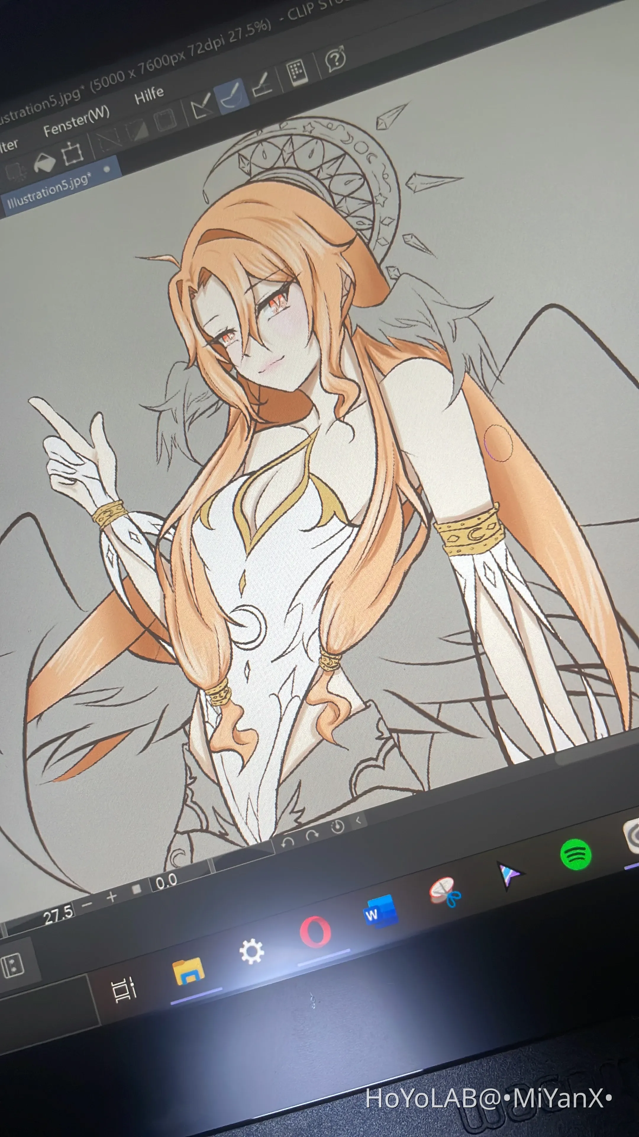 Halovian OC work in progress!! Genshin Impact | HoYoLAB