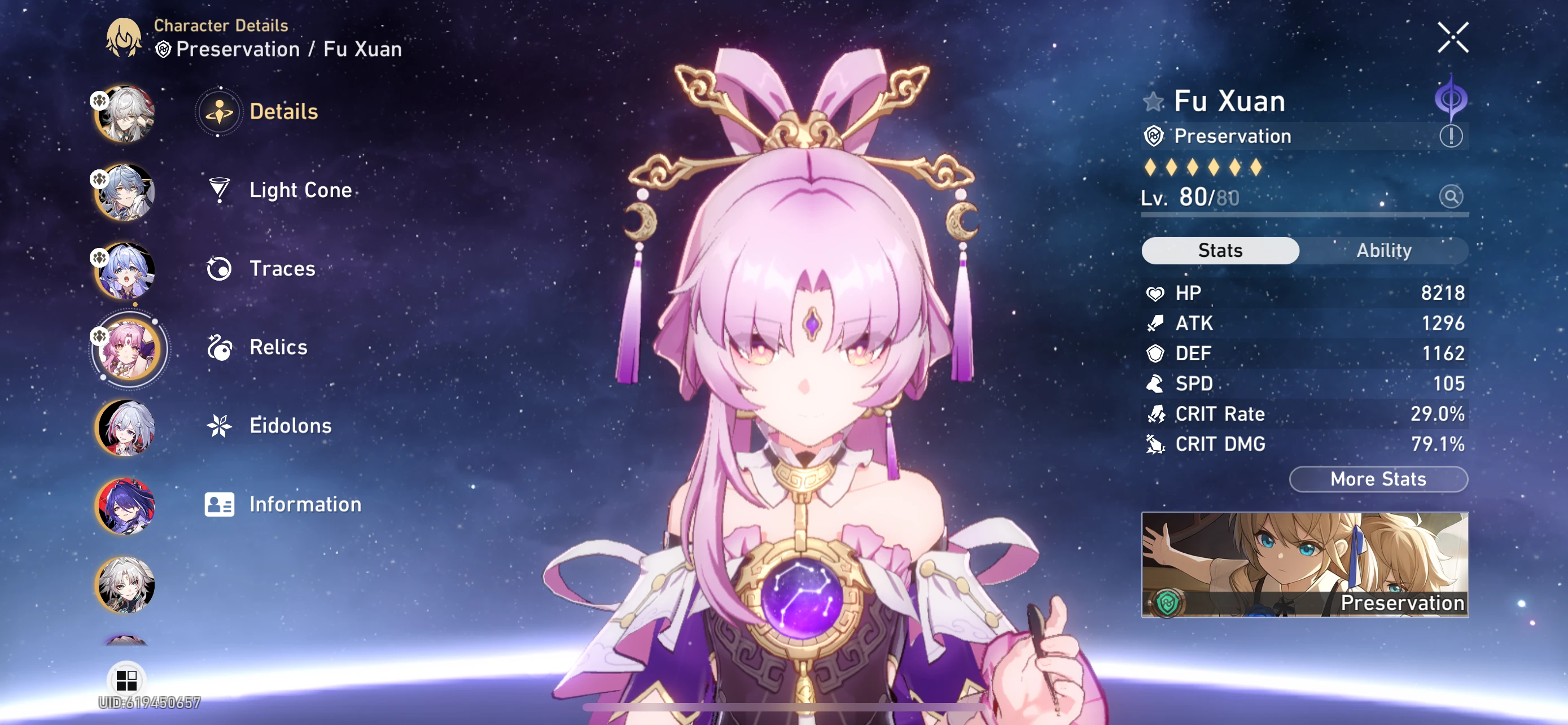 is this a good enough build for fu xuan? Honkai: Star Rail | HoYoLAB