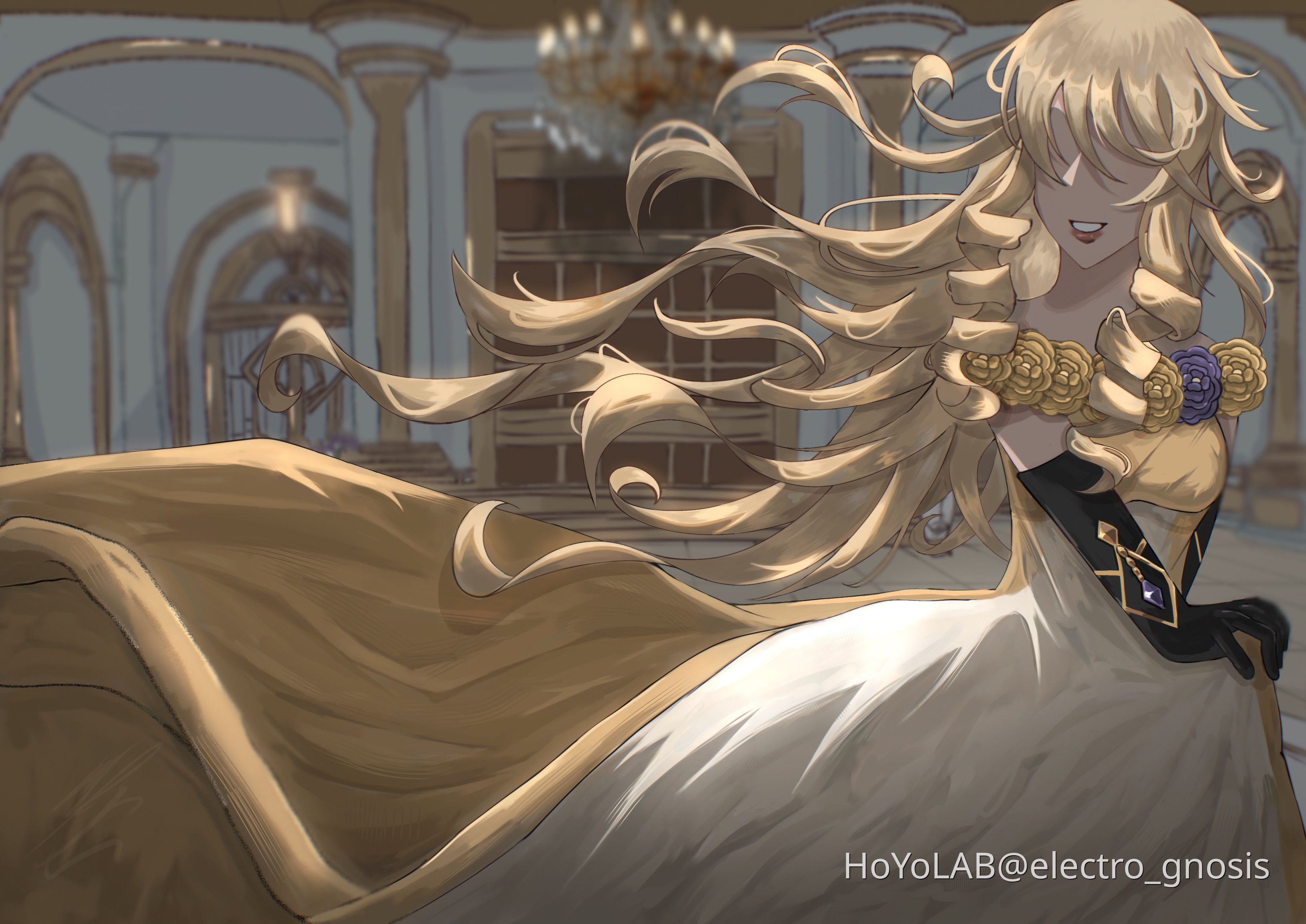 1 month old Navia drawing>