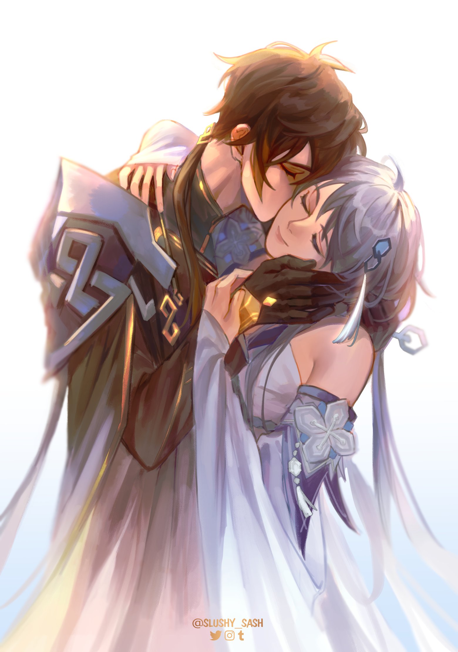 Zhongli × Guizhong | The Kiss Genshin Impact | HoYoLAB