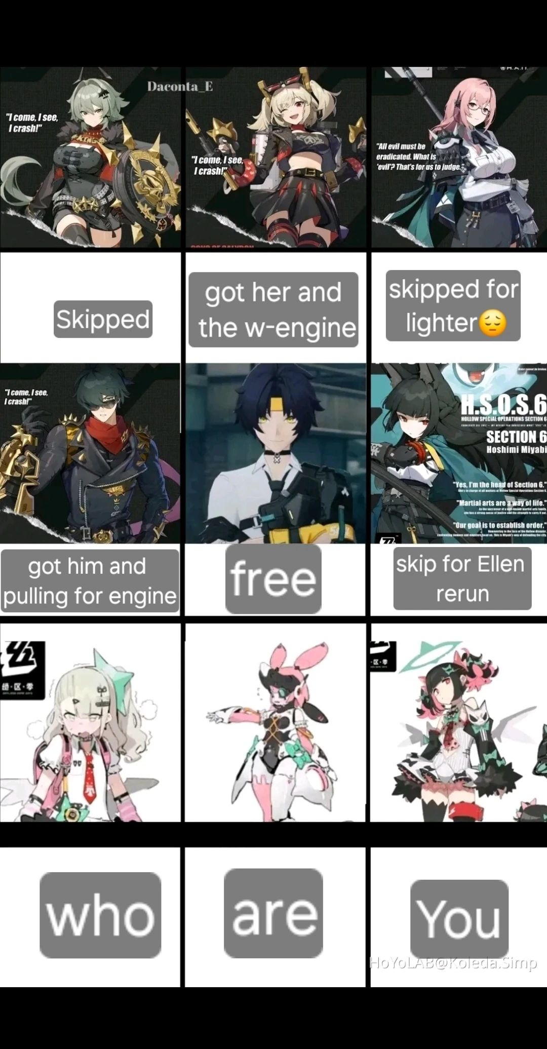 I need Ellen's w-engine Zenless Zone Zero | HoYoLAB