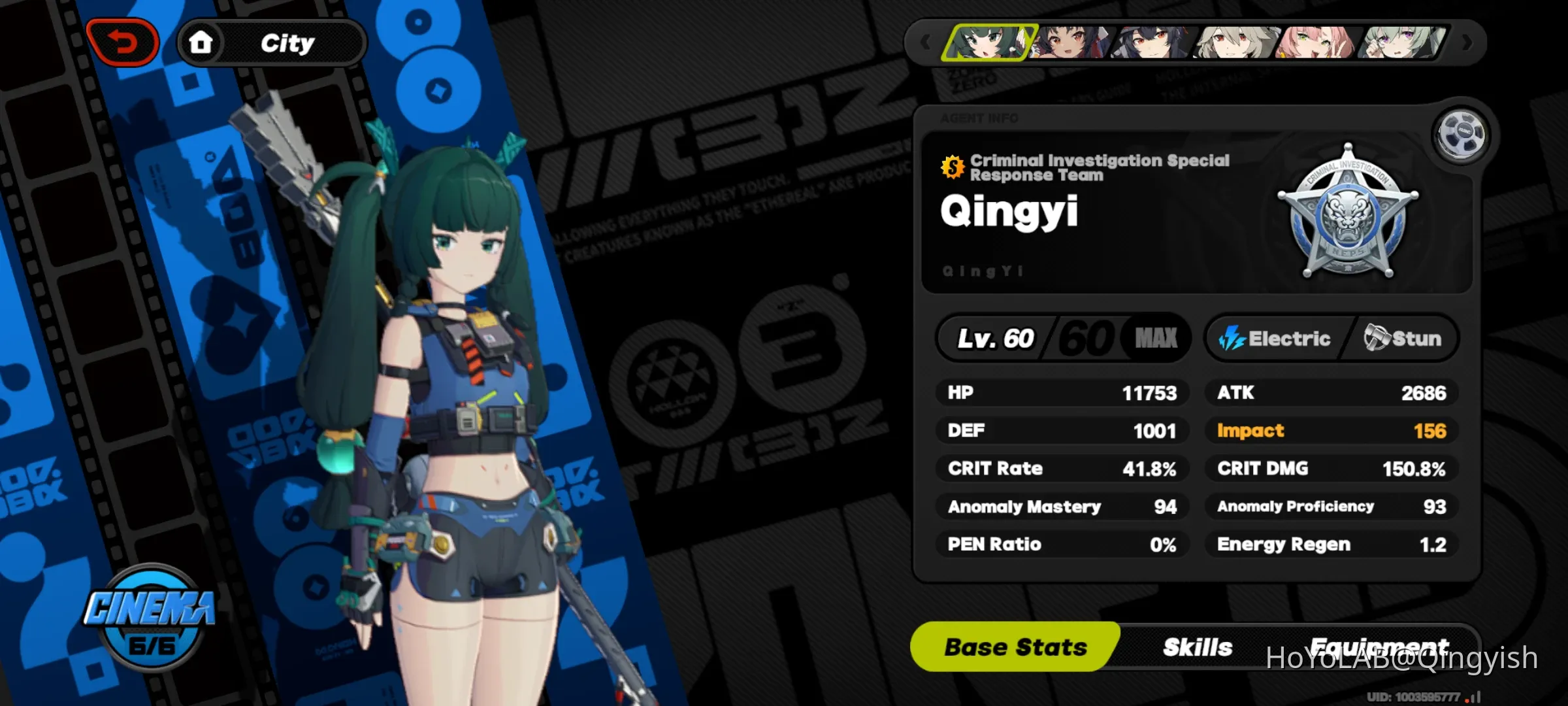 DPS Qingyi Build Update :D Zenless Zone Zero | HoYoLAB