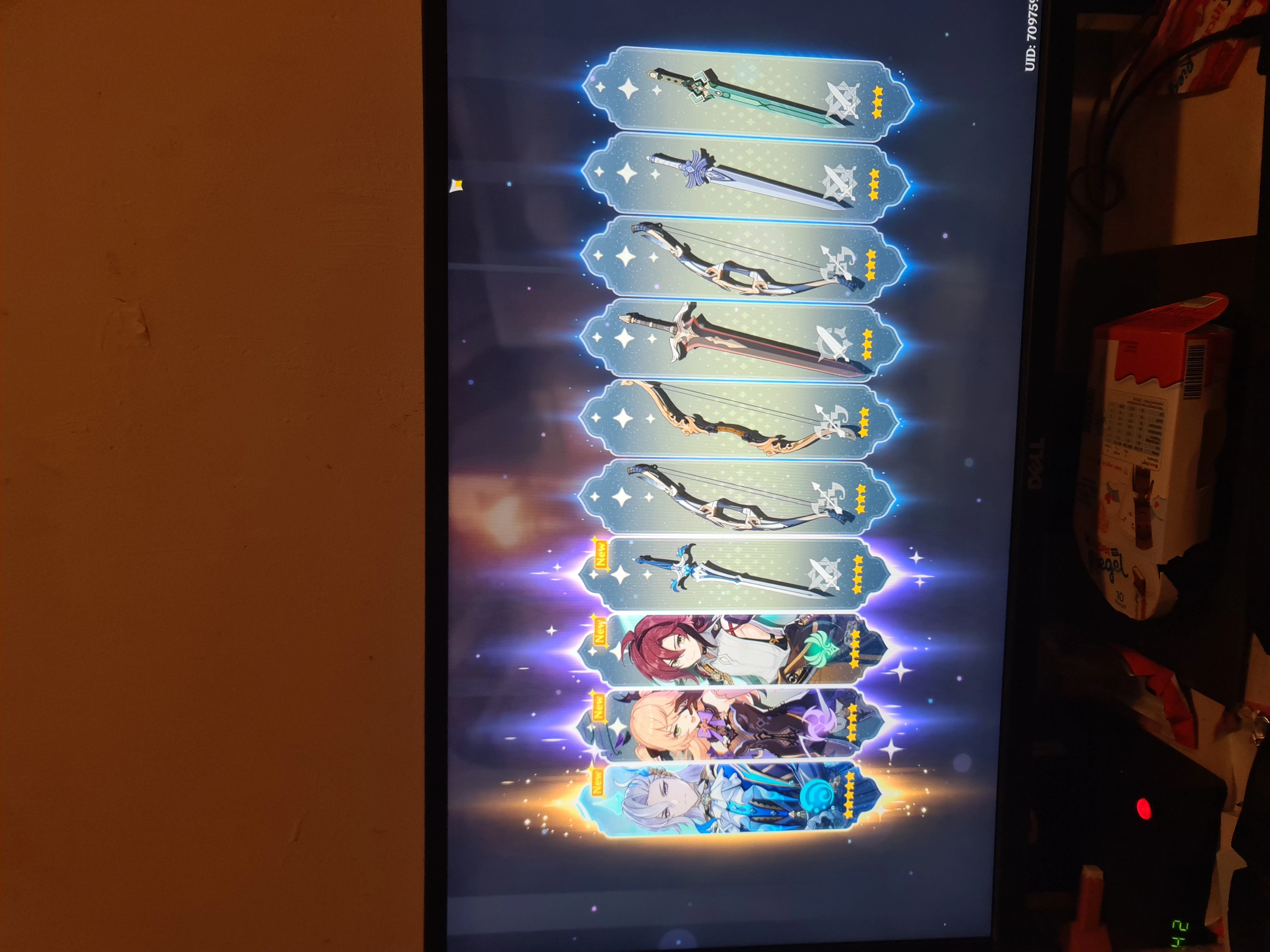 my first 10 pull Genshin Impact | HoYoLAB