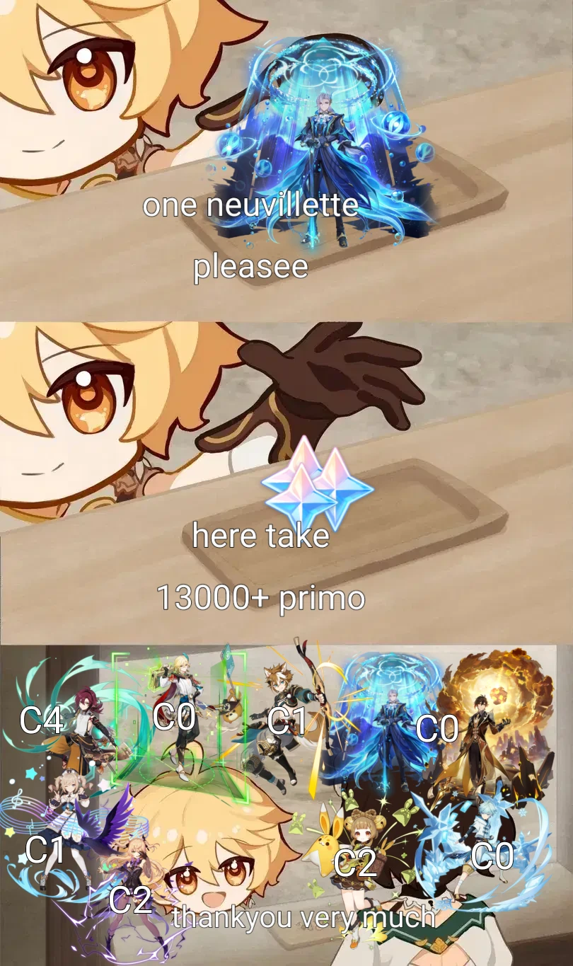 how my pull went 5.2 Genshin Impact | HoYoLAB