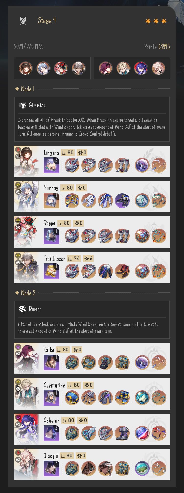 Sunday x Super break + DoT Honkai: Star Rail | HoYoLAB