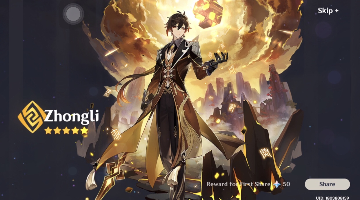 What i did after i got zhongli😇 Genshin Impact | HoYoLAB