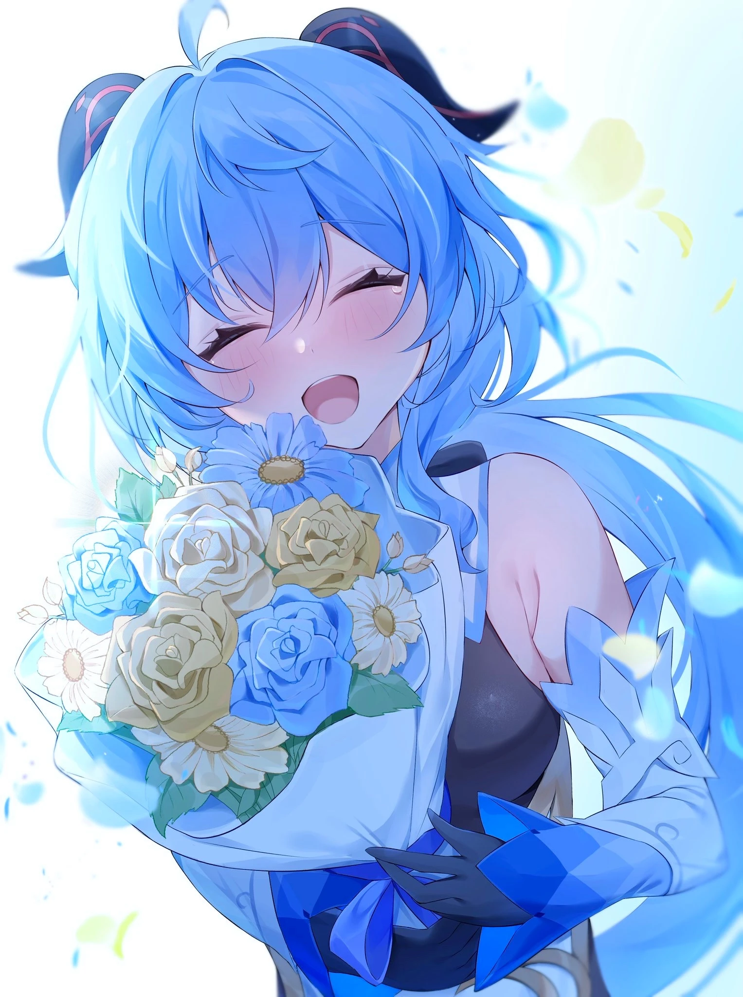 ganyu con su ermosa sonrisa Genshin Impact | HoYoLAB